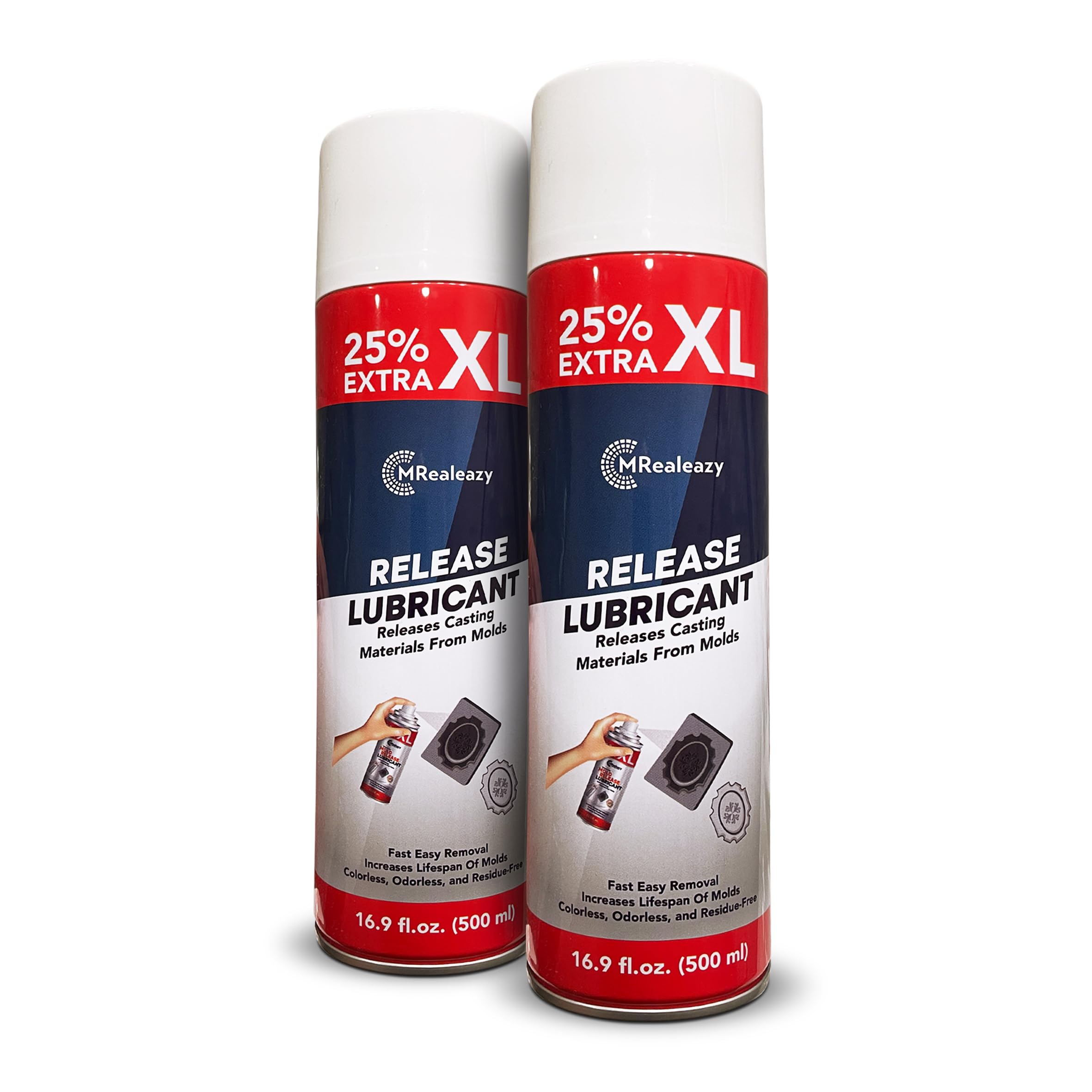 Amazon.com: Silicone Mold Release Spray (2x16.9 floz/500ml) - Resin ...