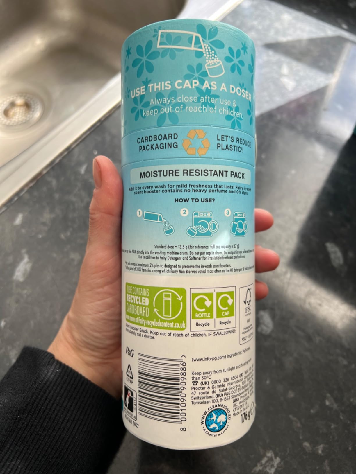 Fairy In-Wash Scent Booster Laundry Beads, For Mild Freshness That ...