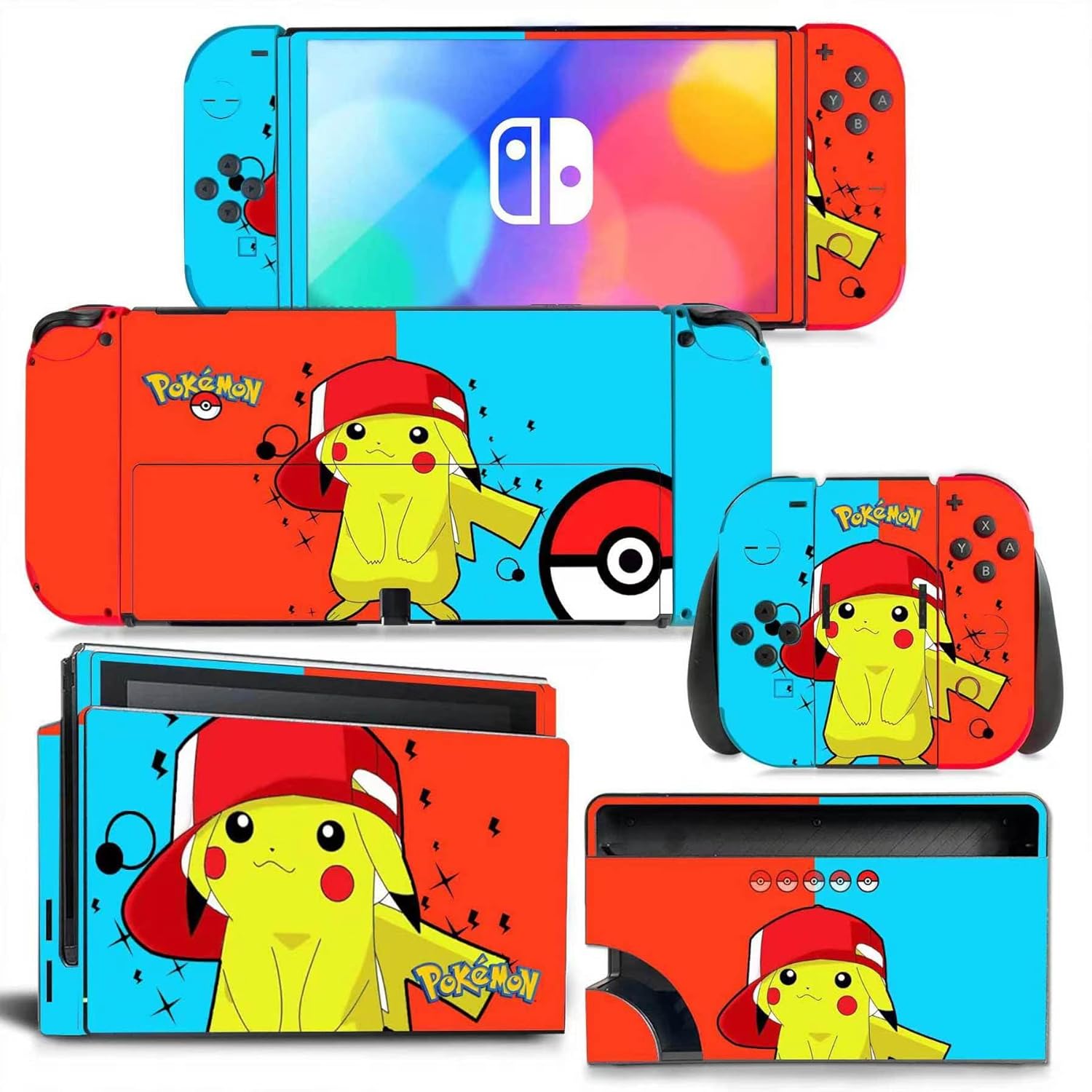 Decals for Nintendo Switch OLED 2023 Skins Stickers Cute Kawaii Anime ...