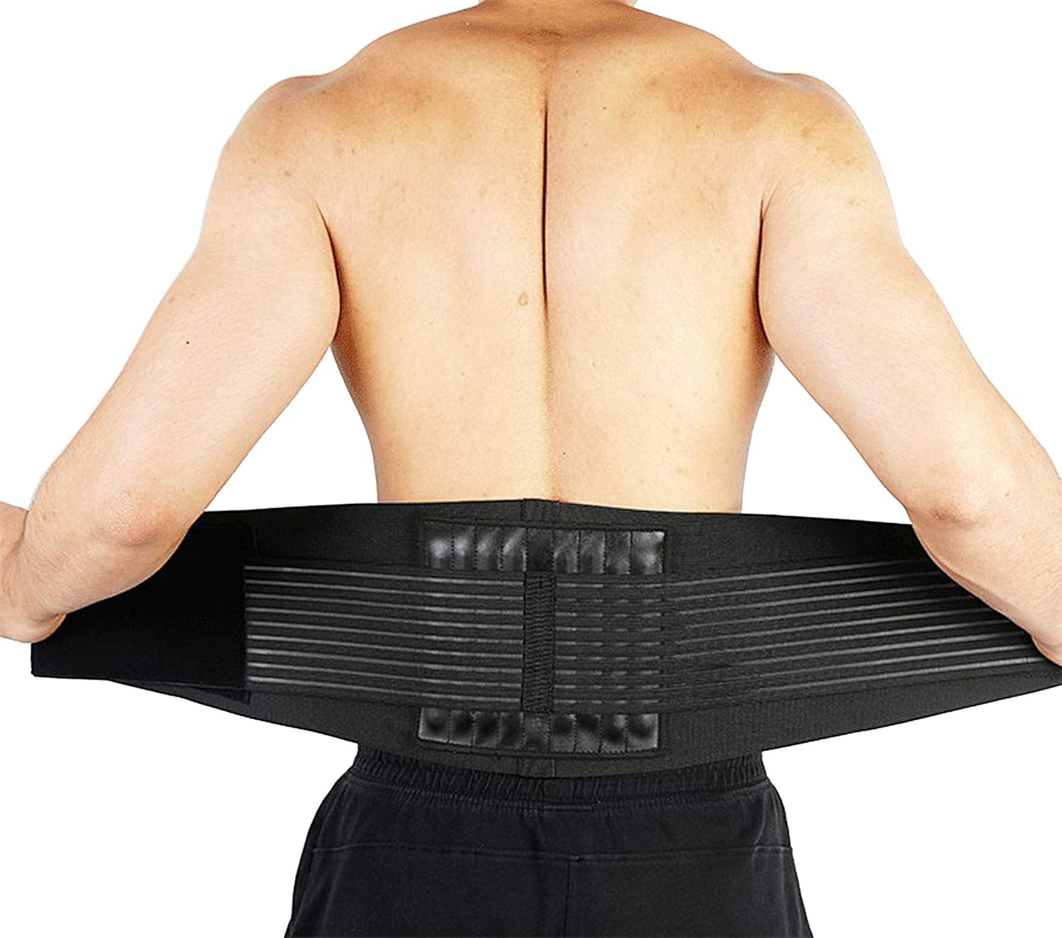 Amazon.com: FixtureDisplays® Back Brace Work Belt Non-Slip Lumbar ...