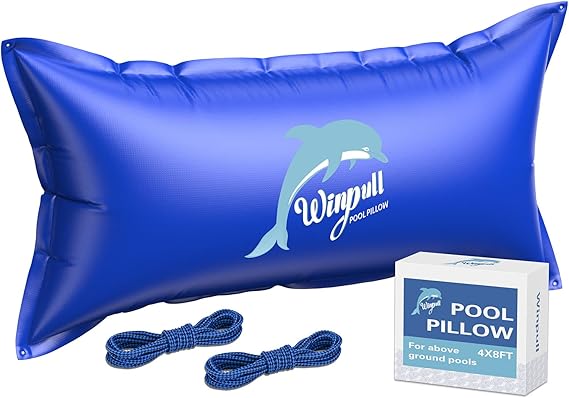 Amazon.com : Winpull Pool Pillow 4' X 8' Double Sealed Pool Pillows for ...