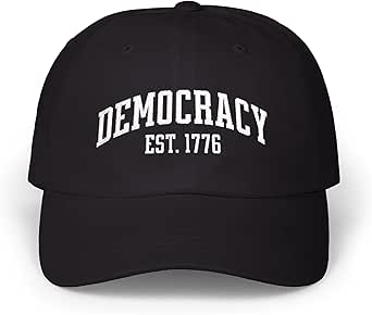 Democracy Est 1776 Hat - Pro Democracy Hats for Liberals and ...