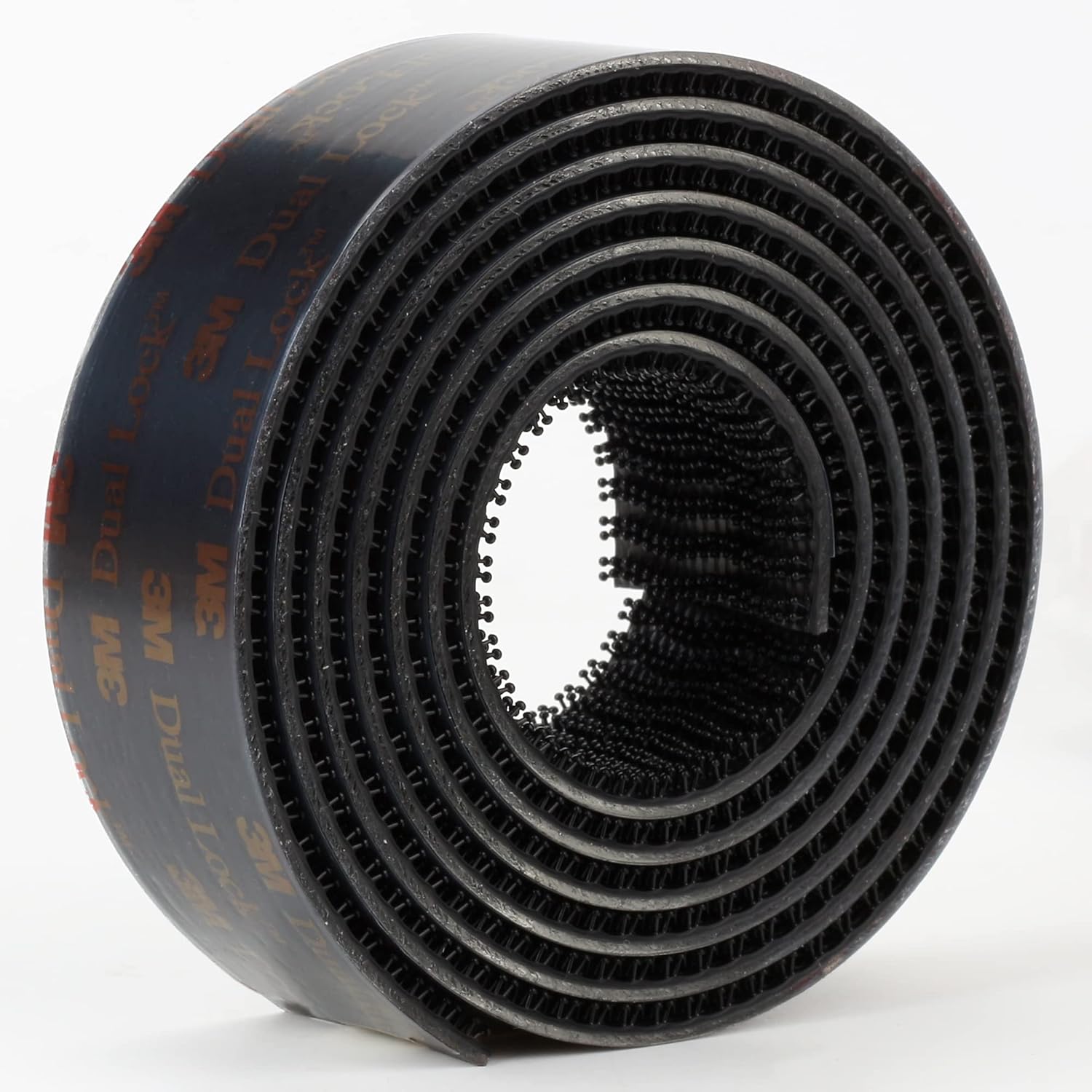 3M Dual Lock SJ3550 1" x 4Ft Black Mushroom Shaped Interlocking ...