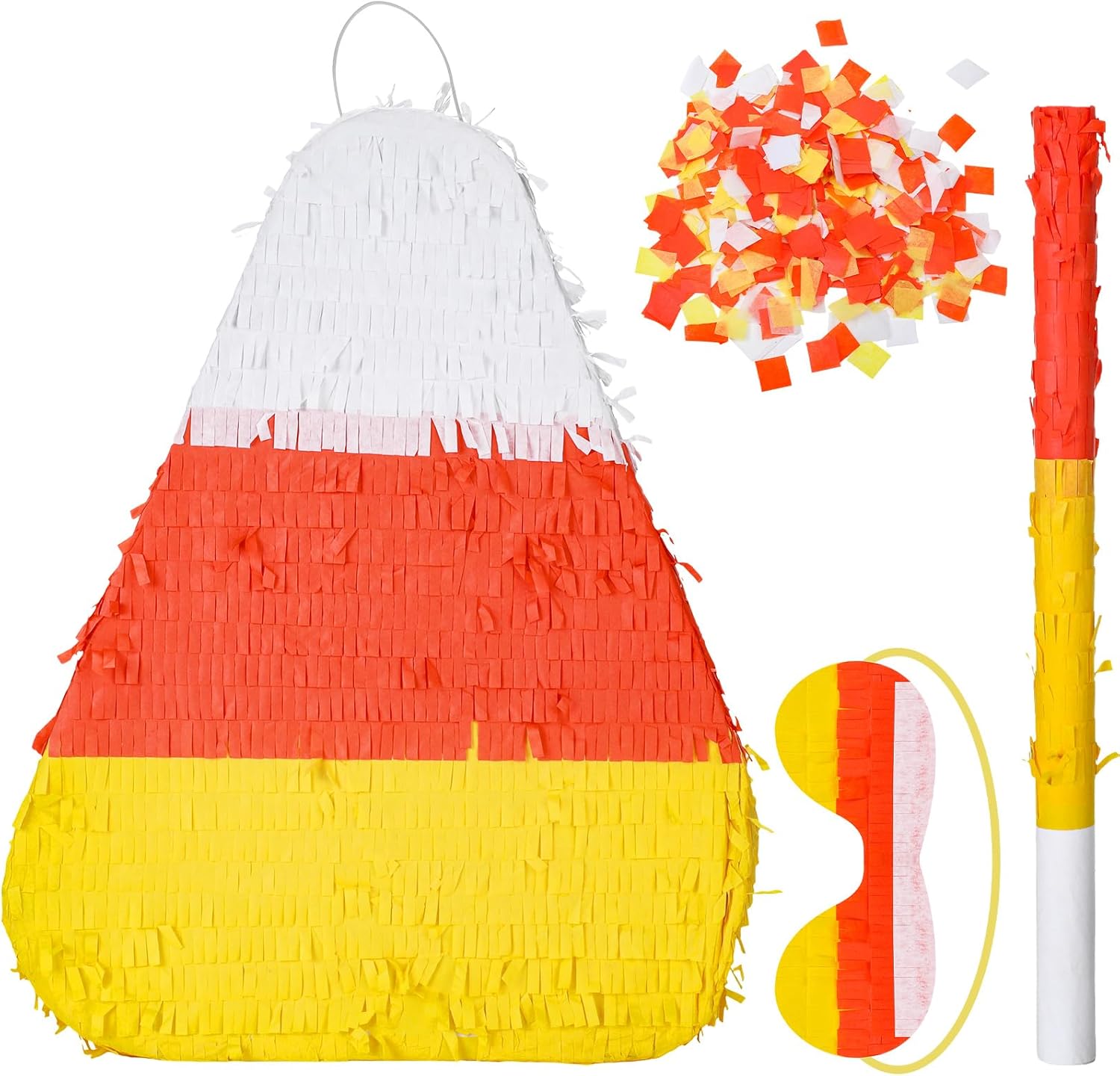 Amazon.com: Lenwen Halloween Candy Corn Piñata Halloween Large Piñata ...