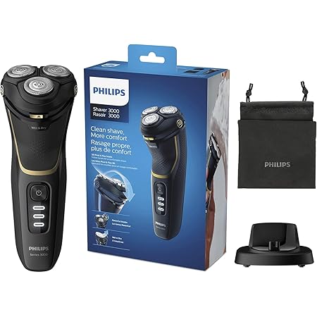 Philips 3000 series Wet or Dry electric shaver, Series 3000: Amazon.co ...