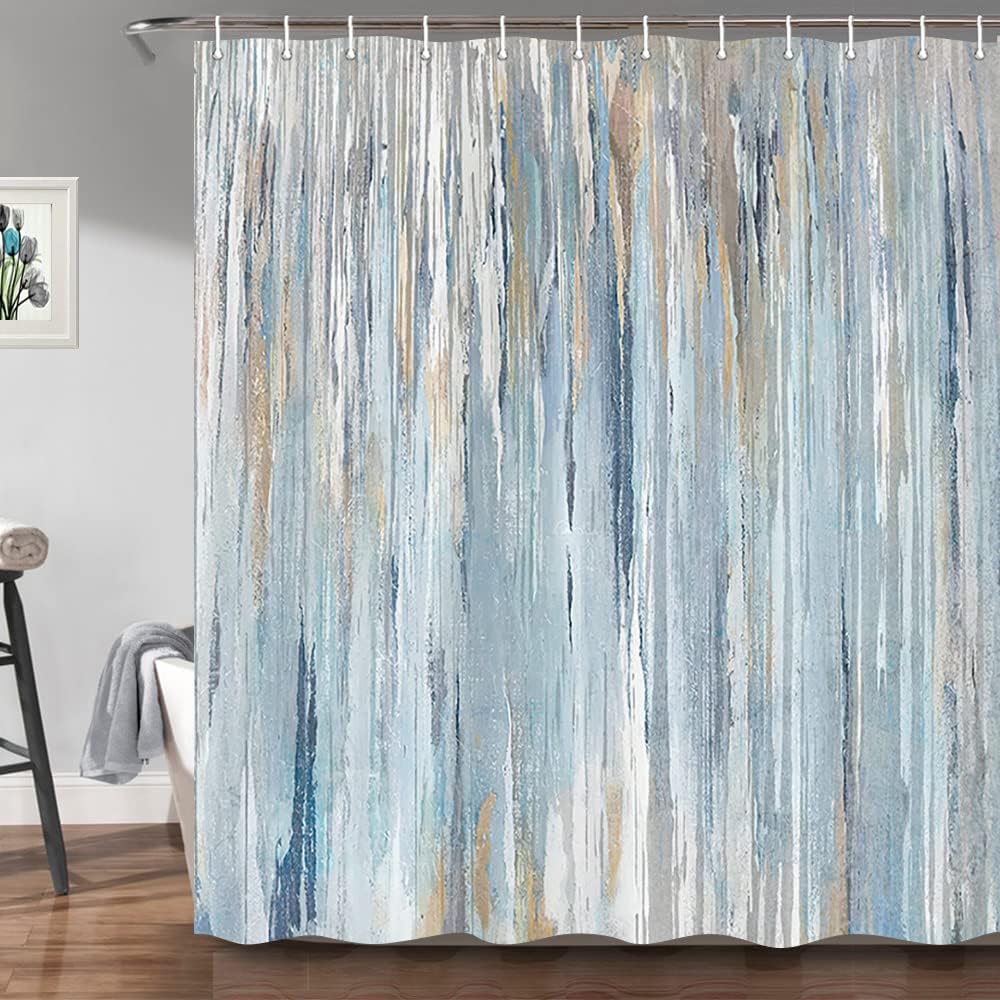 Amazon.com: JAWO Abstract Shower Curtain,Modern Aesthetic Abstract ...