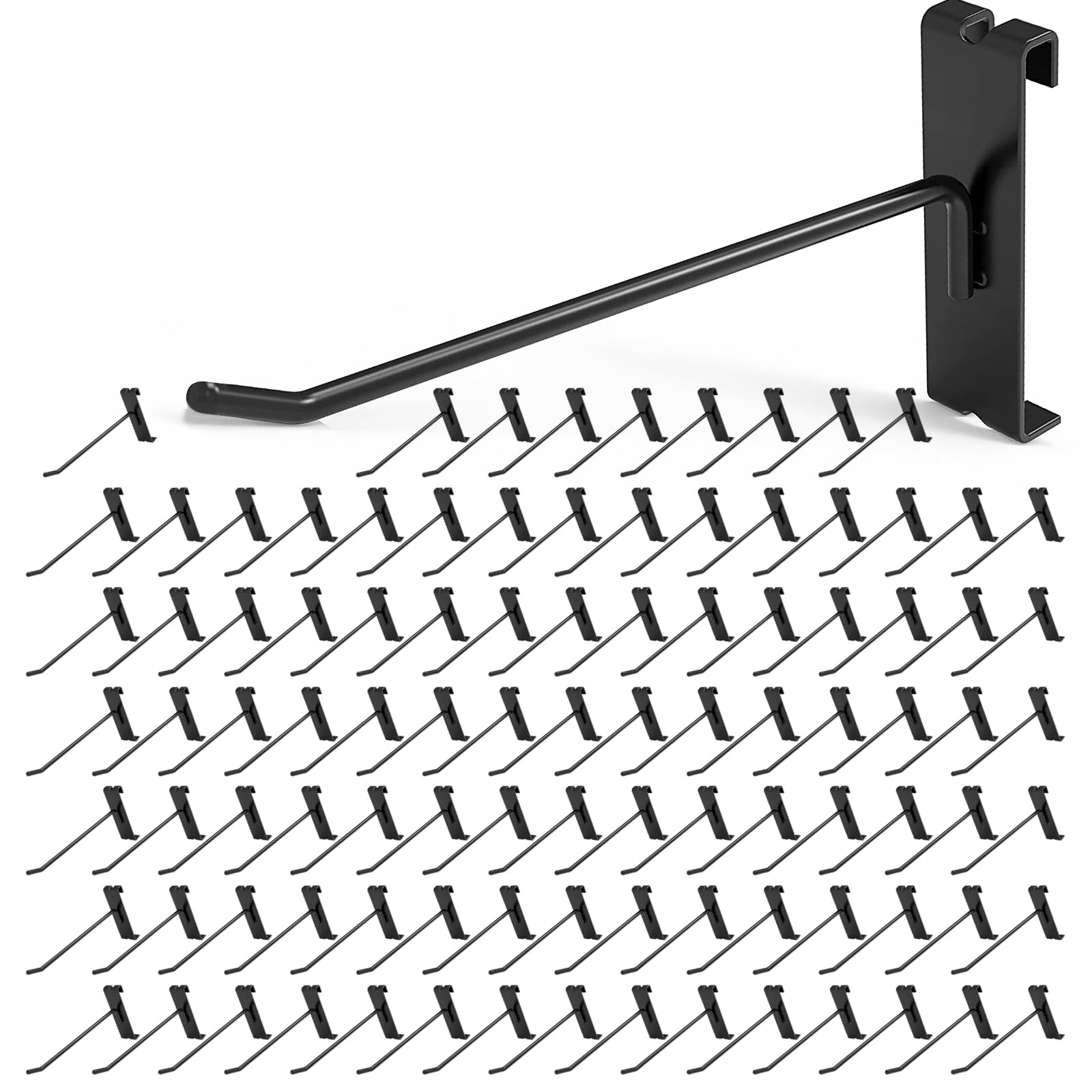 Amazon.com: Gridwall Hooks 6 Inch, 50Pcs Display Hooks for Grid Wall ...