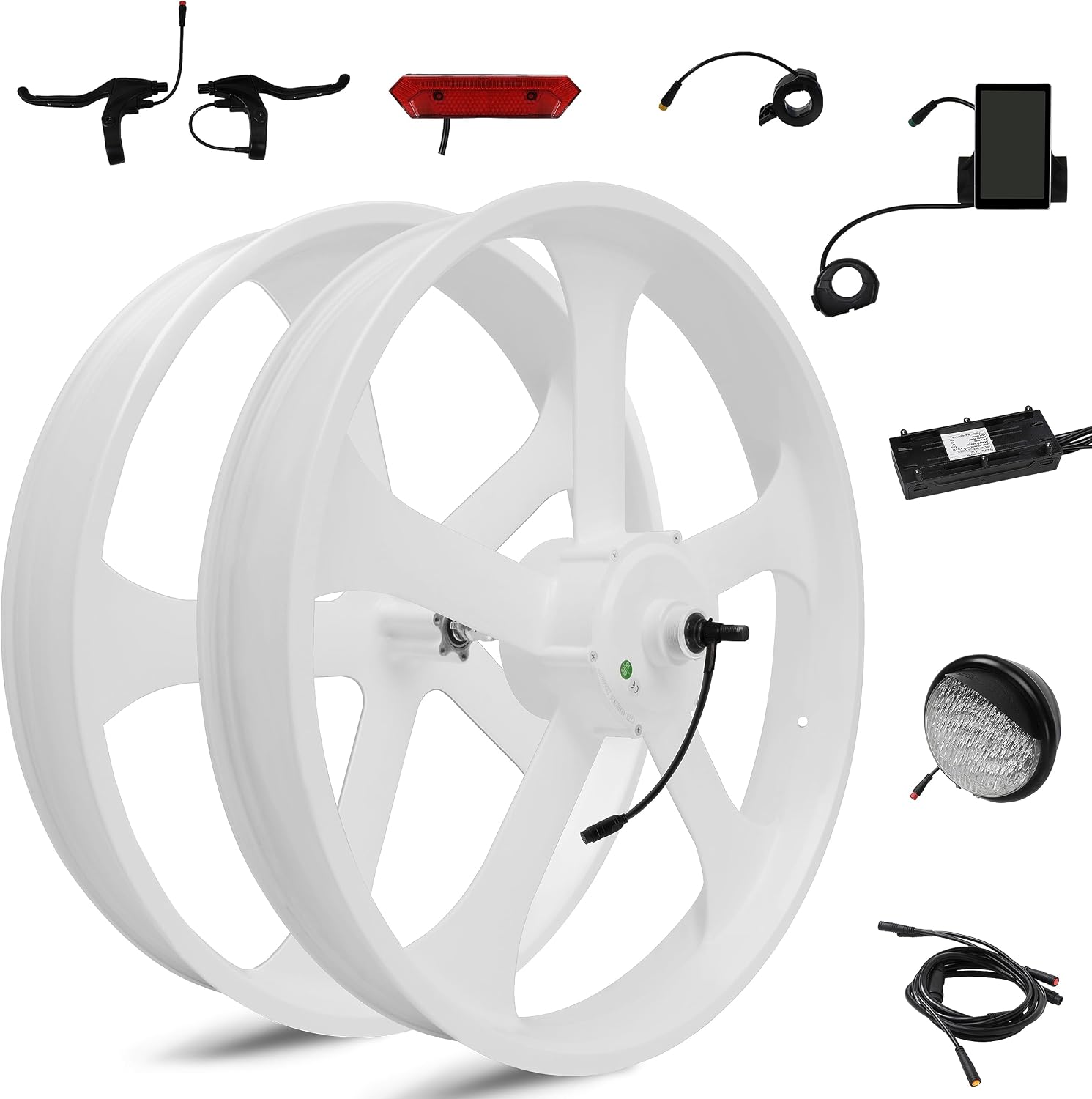 Amazon.com : Tracer WH-EDS-A4248800, E-Bike Wheel Set Conversion Kit ...