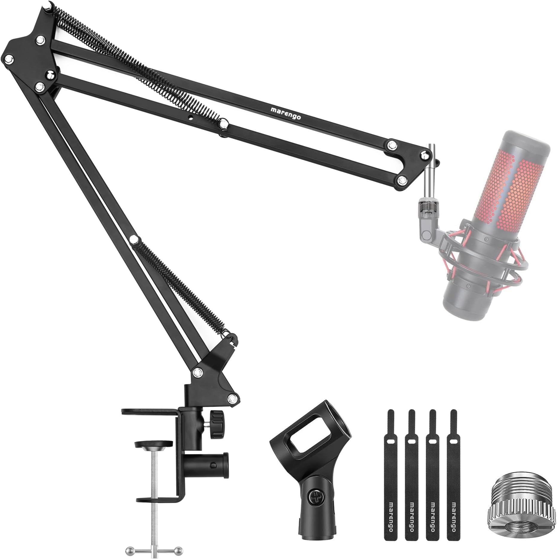 Amazon.com: Marengo Microphone Arm, Upgraded Mic Arm Microphone Stand ...