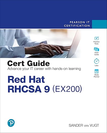 Red Hat RHCSA 9 Cert Guide: EX200 (Certification Guide): van Vugt ...