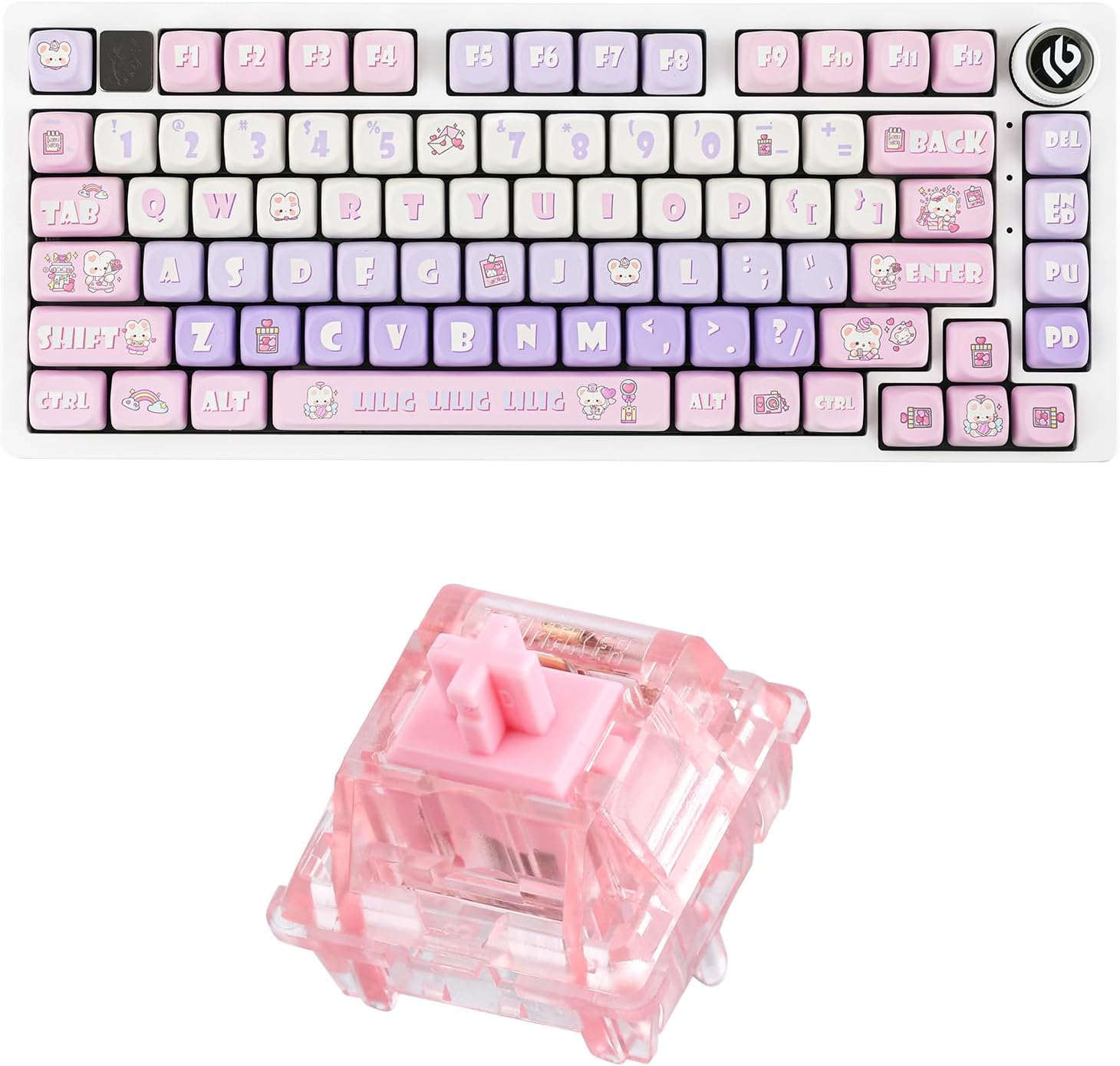 Amazon.com: EPOMAKER x LEOBOG Hi75 Aluminum Alloy Wired Mechanical ...