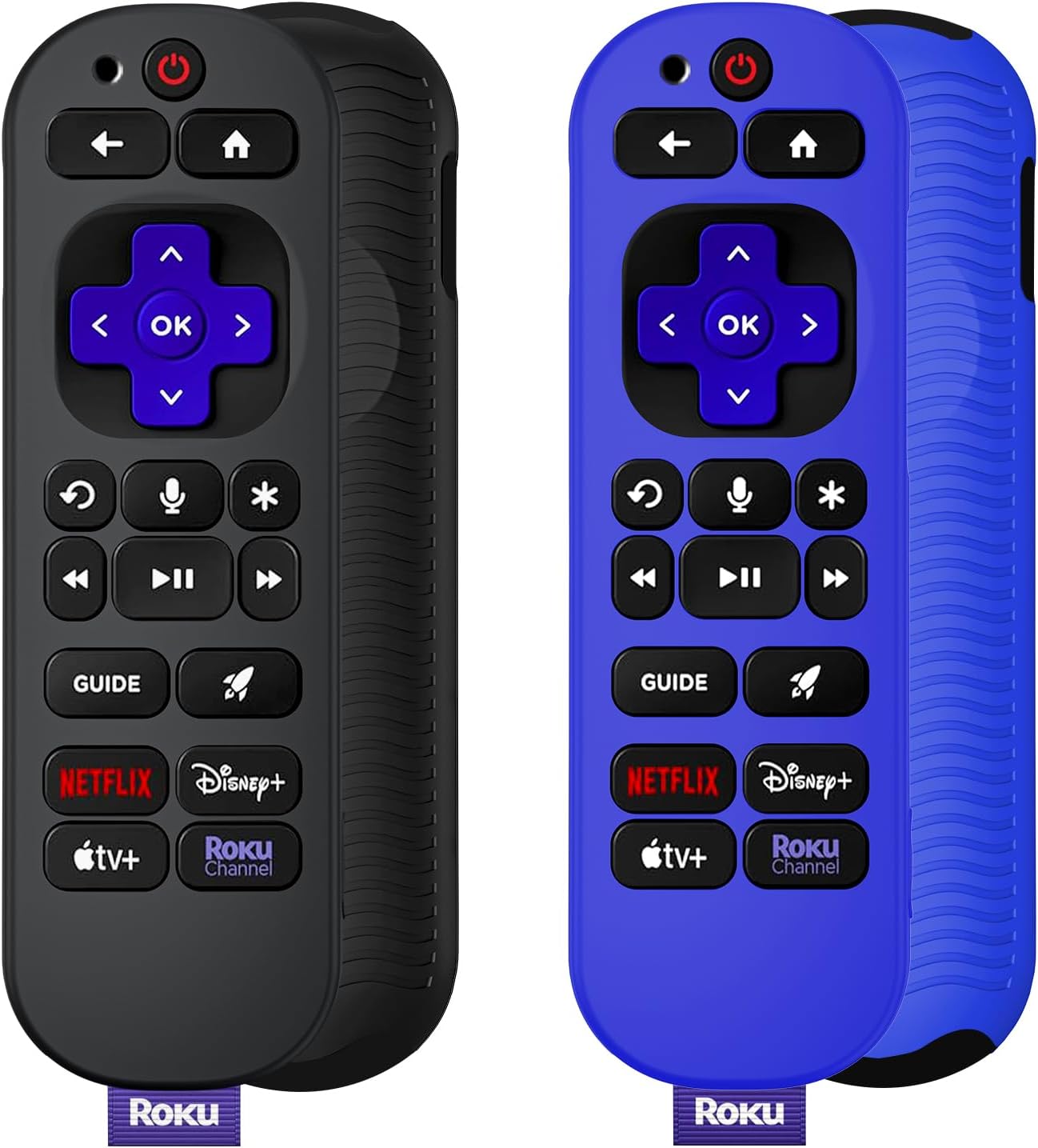 Amazon.com: [2 Pack] WADVCU for Roku Voice Remote Pro 2nd Ed./Edition ...