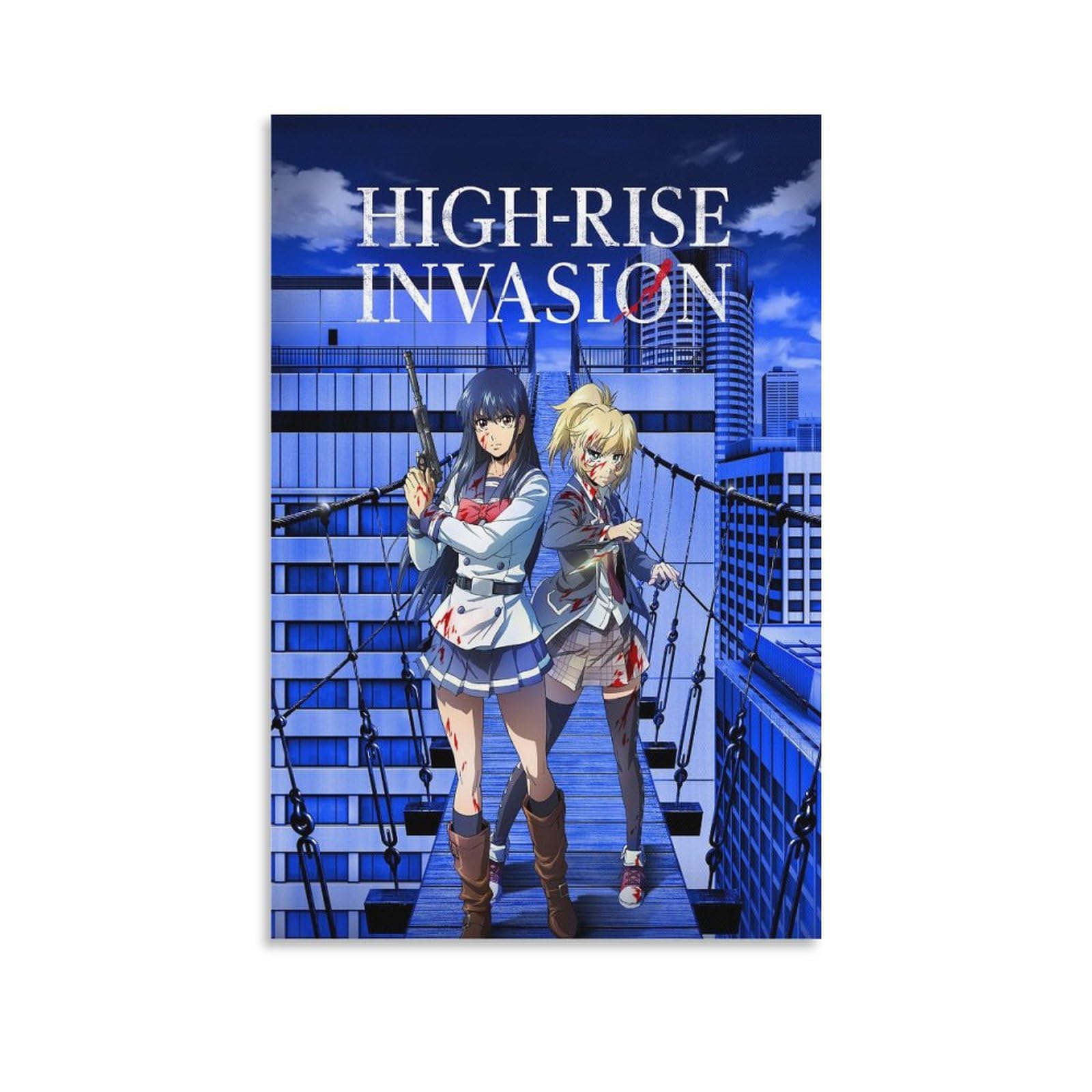 Amazon.com: High-Rise Invasion Anime Posters Game Cool Aesthetic Poster ...