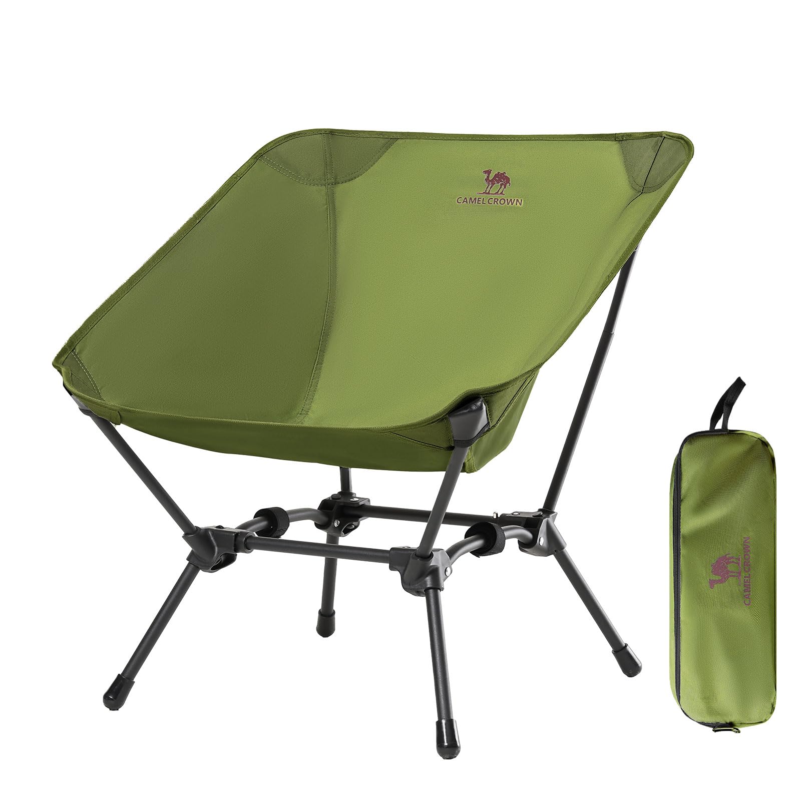 Amazon.com: CAMEL CROWN Folding Camping Chair, Lightweight Portable ...