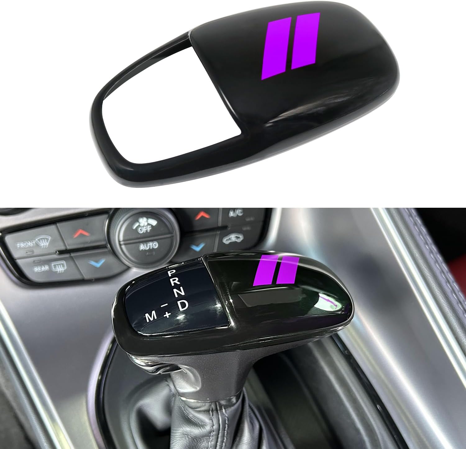 Amazon.com: REMOCH Gear Shift Knob Head Cover Trim for Dodge Charger ...