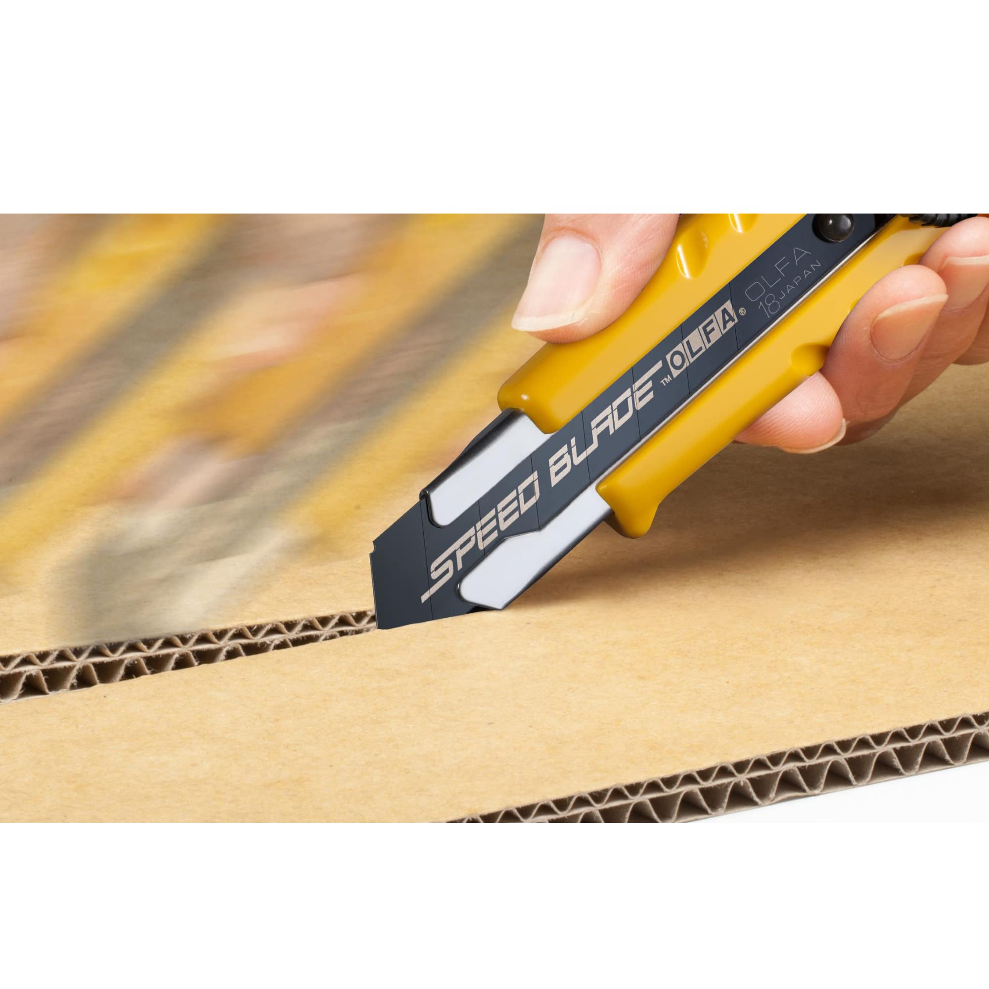 Retractable Box Cutter OLFA Snap-Off Carton Cutter - Heavy Duty With ...