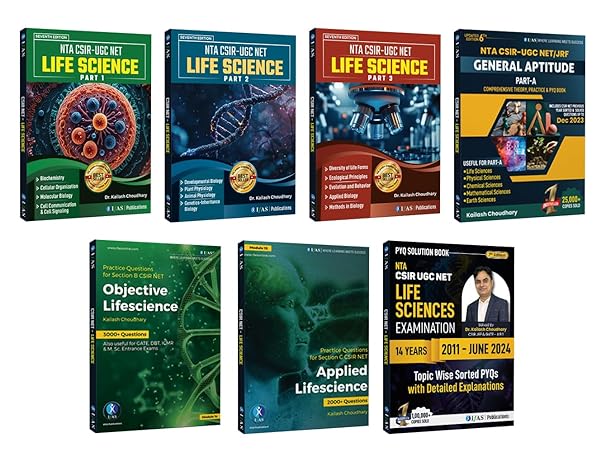 Buy CSIR NET Life Science Books 2025 | Complete Study Material of 7 ...
