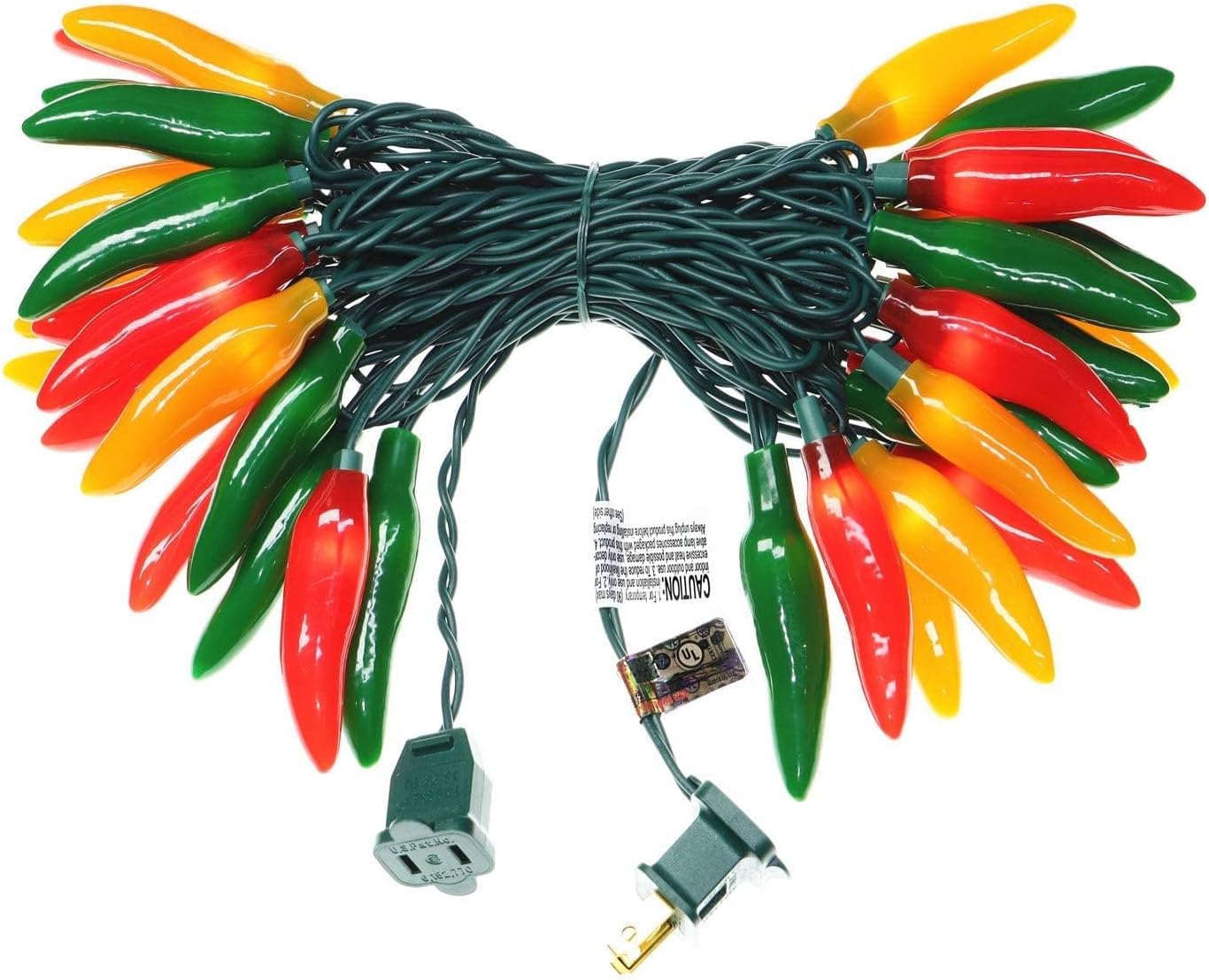 Amazon.com: Chili Pepper Cluster Light Set, 35 Multicolored Lights ...