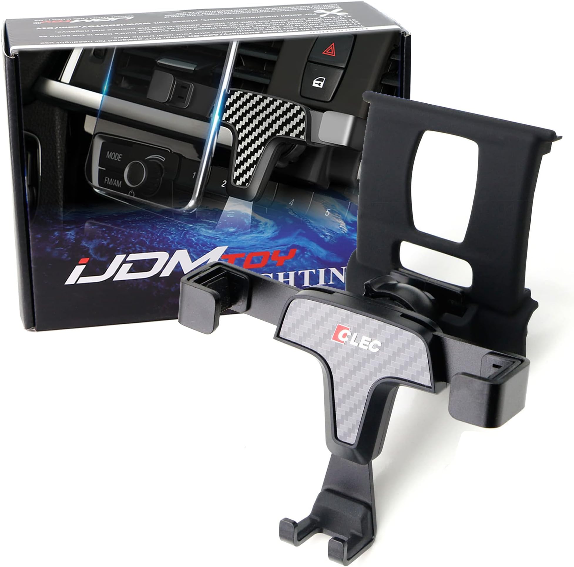 Amazon.com: LUNQIN Car Phone Holder for 2005-2012 BMW 3 Series Sedan ...