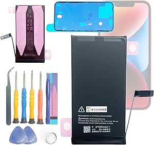 Amazon | Aousavo A2863 高容量交換用電池x1個 iPhone14 互換バッテリー A2863/A2649 電池パック ...