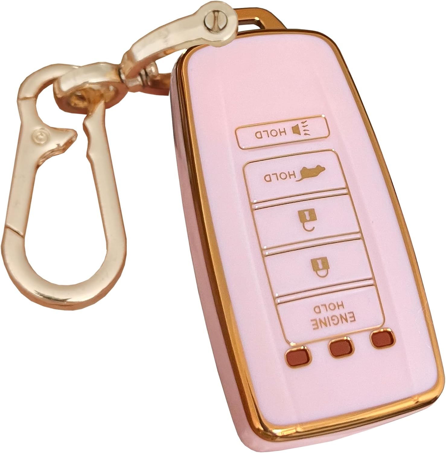 Amazon.com: AIOEUOIA TPU for Acura Key Fob Cover with Keychain Keyless ...