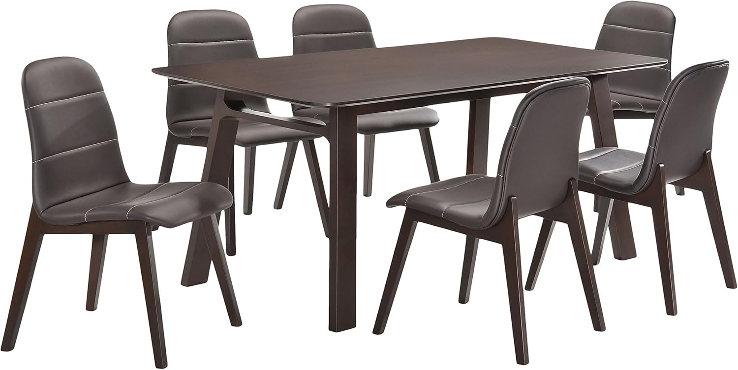 Amazon.com - 7 Pc Cafe Dining Set - Table & Chair Sets