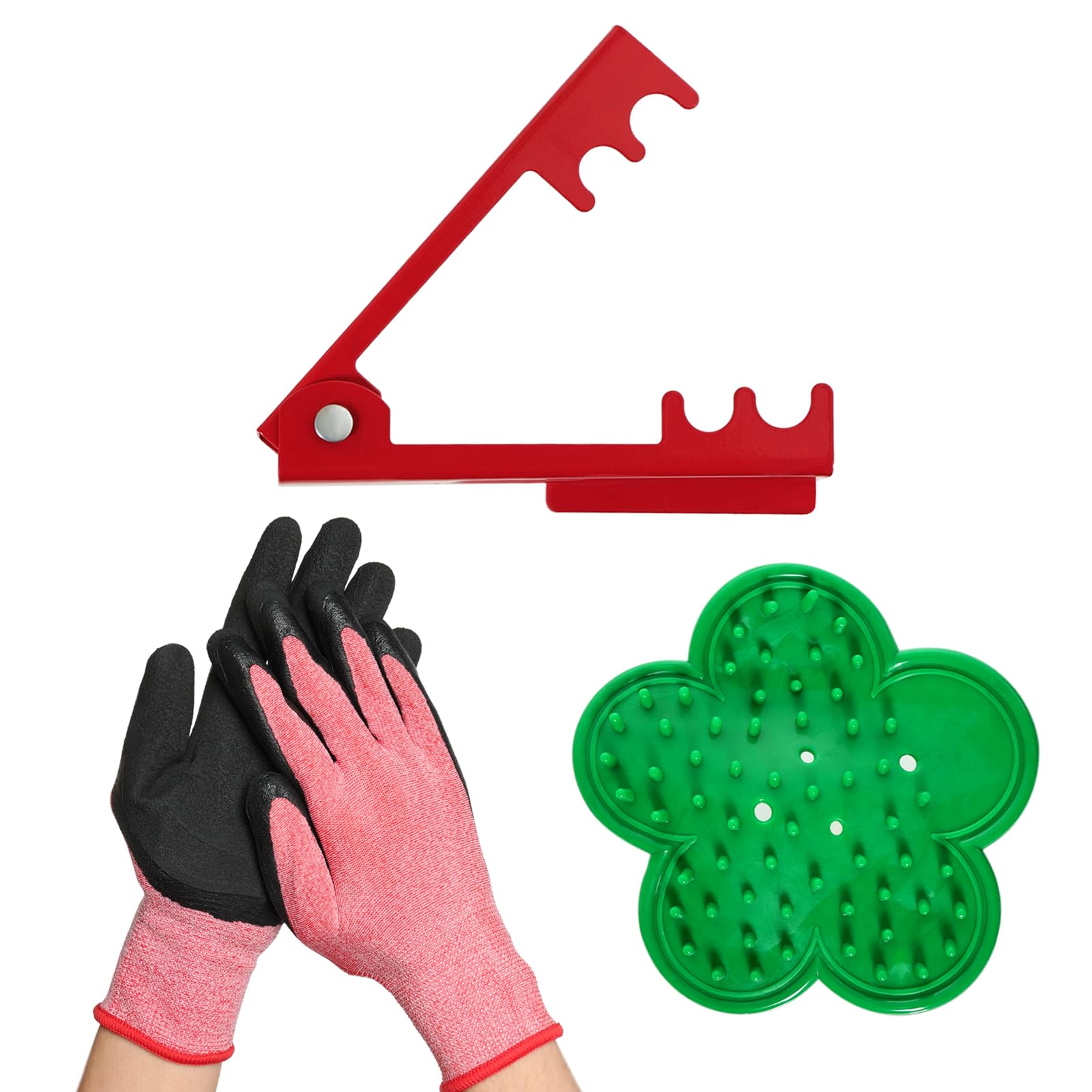 Amazon.com : SUMERSHA 3Pcs Rose Thorn Stripper Tool Kit Flower Rose ...