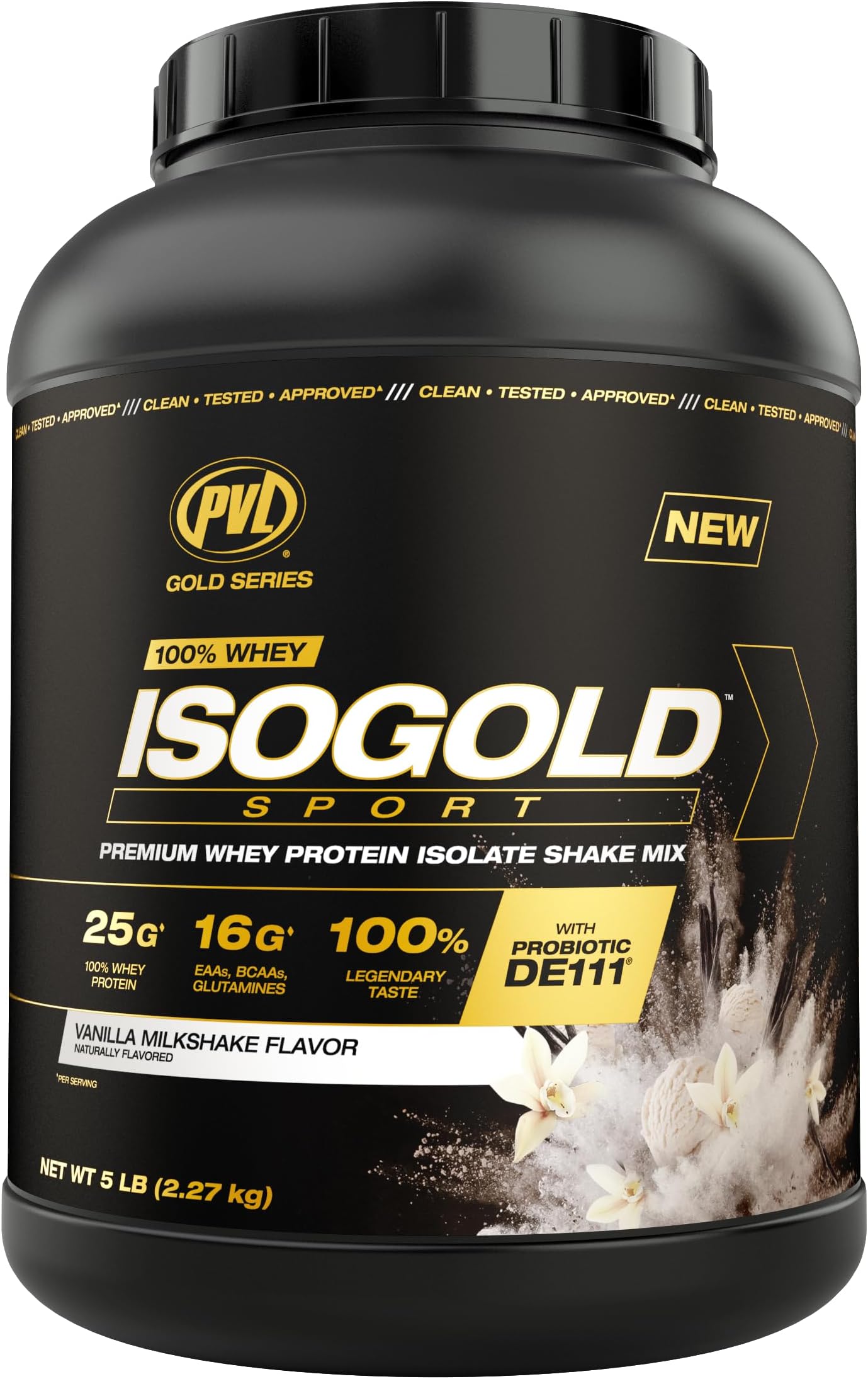 Amazon.com: PVL Gold Series - 100% Whey ISOGOLD Sport - Premium Whey ...