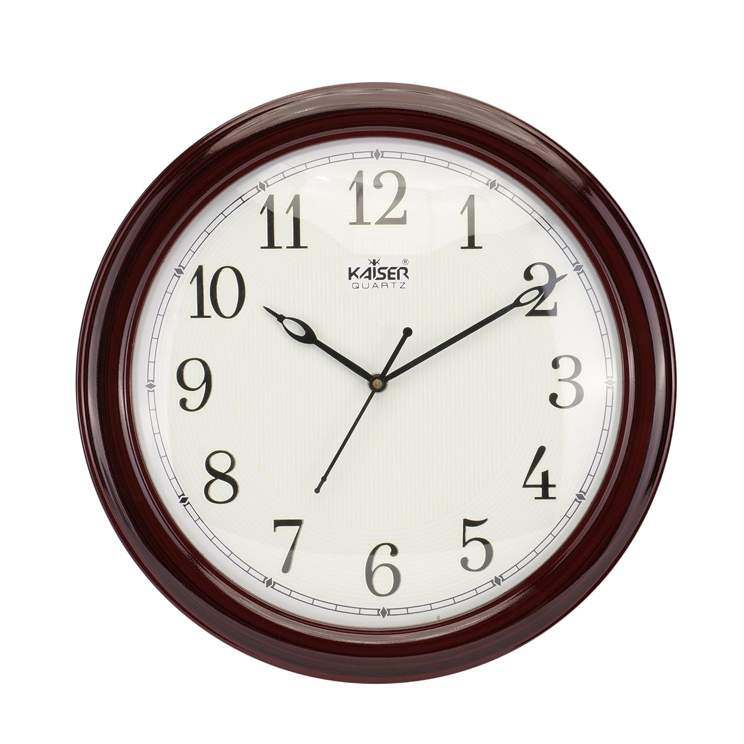 Buy KAISER Night Glow 13 Inch Quartz Wall Clock - Non-Ticking Silent ...