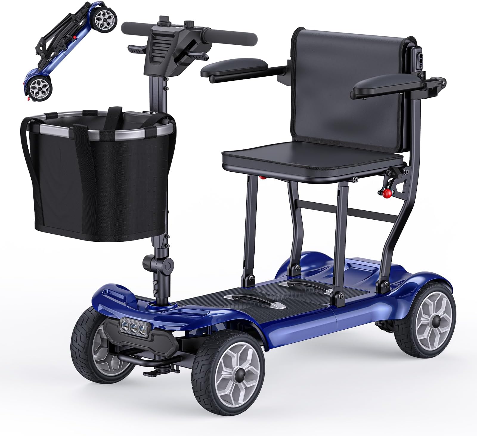 Amazon.com: Powered Mobility Scooter for Adults, Seniors - 23MI Extra ...