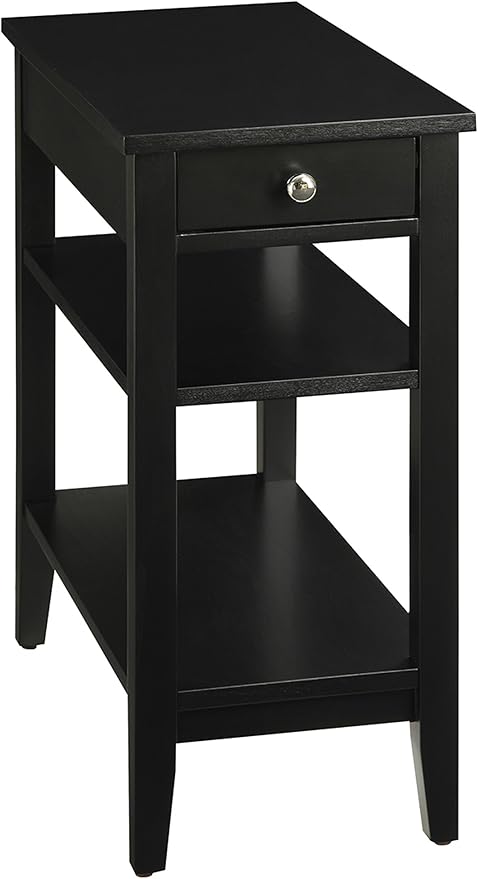 Amazon.com: Convenience Concepts American Heritage Chairside End Table ...
