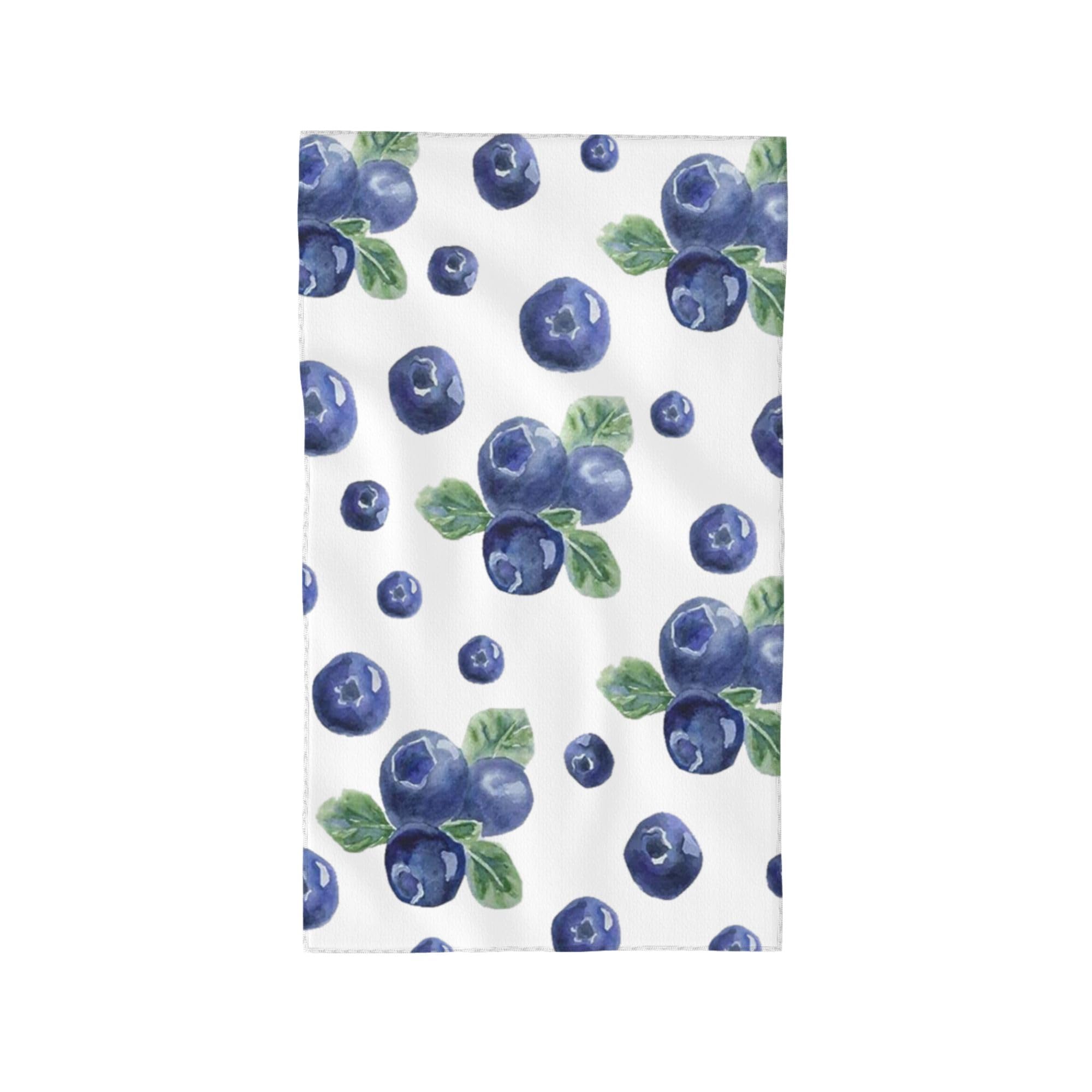 Amazon.com: Cute Fruits Blueberry Hand Towels Bathroom Kitchen Towel ...