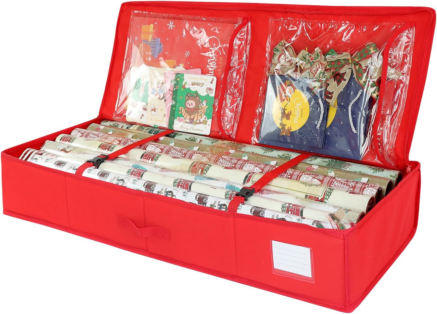 Wrapping Paper Storage - 80.5x34x14cm Wrapping Paper Organizer for Gift ...