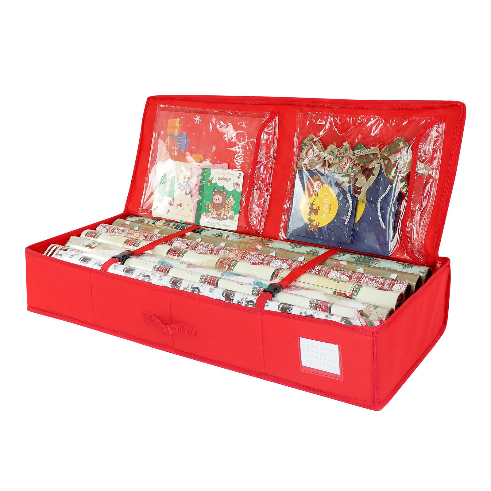 Wrapping Paper Storage - 80.5x34x14cm Wrapping Paper Organizer for Gift ...