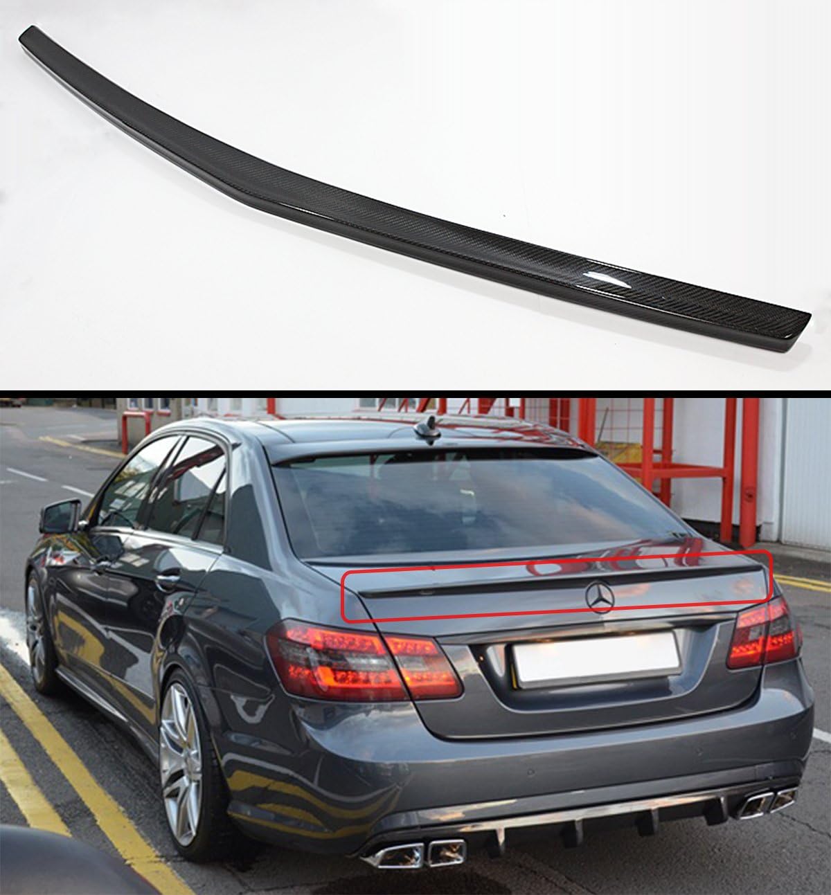 Amazon.com: DriftX Performance Rear Trunk Lid Spoiler Wing Fit For ...