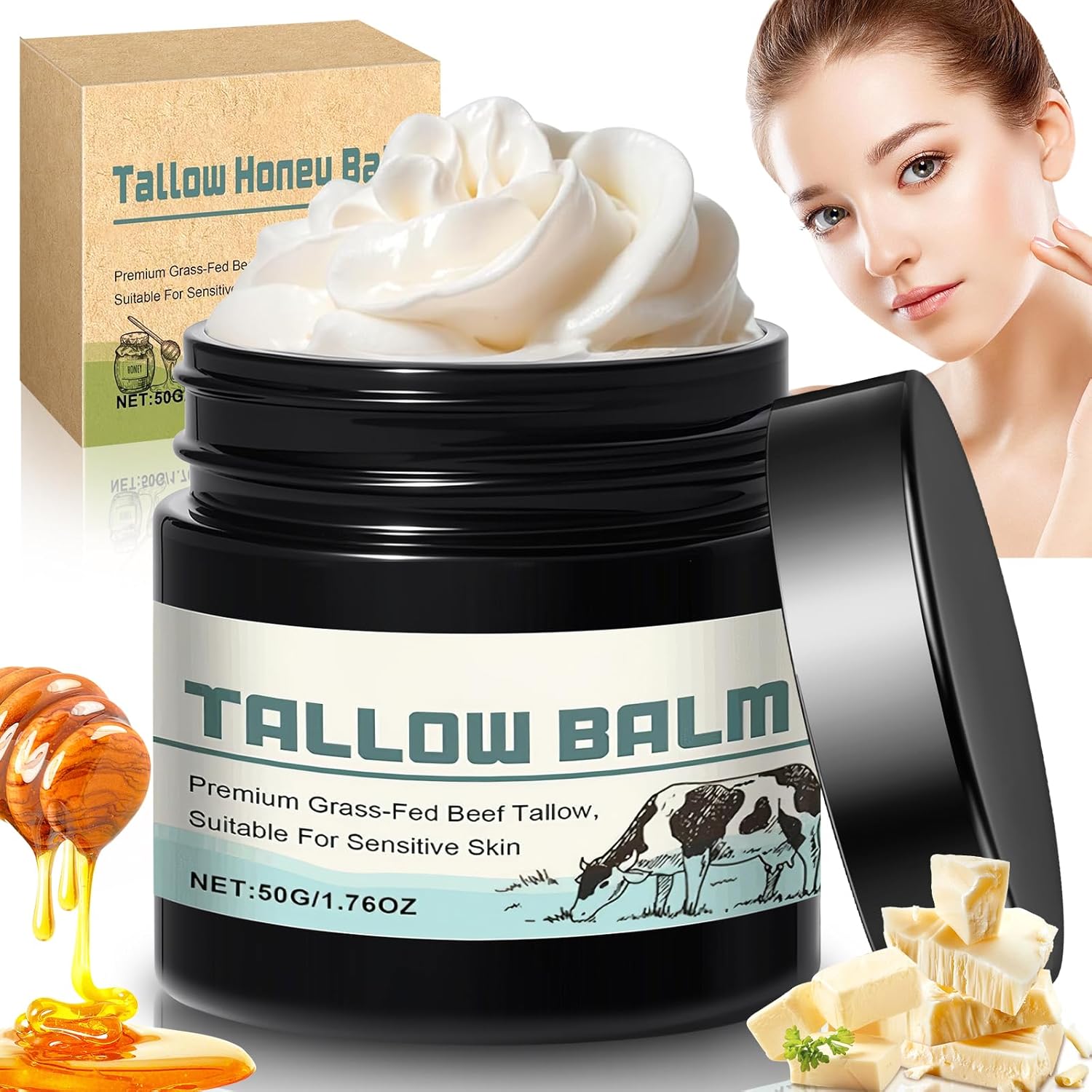 Beef Tallow Skin Care Beef Tallow Tallow Face Cream Beef Tallow ...
