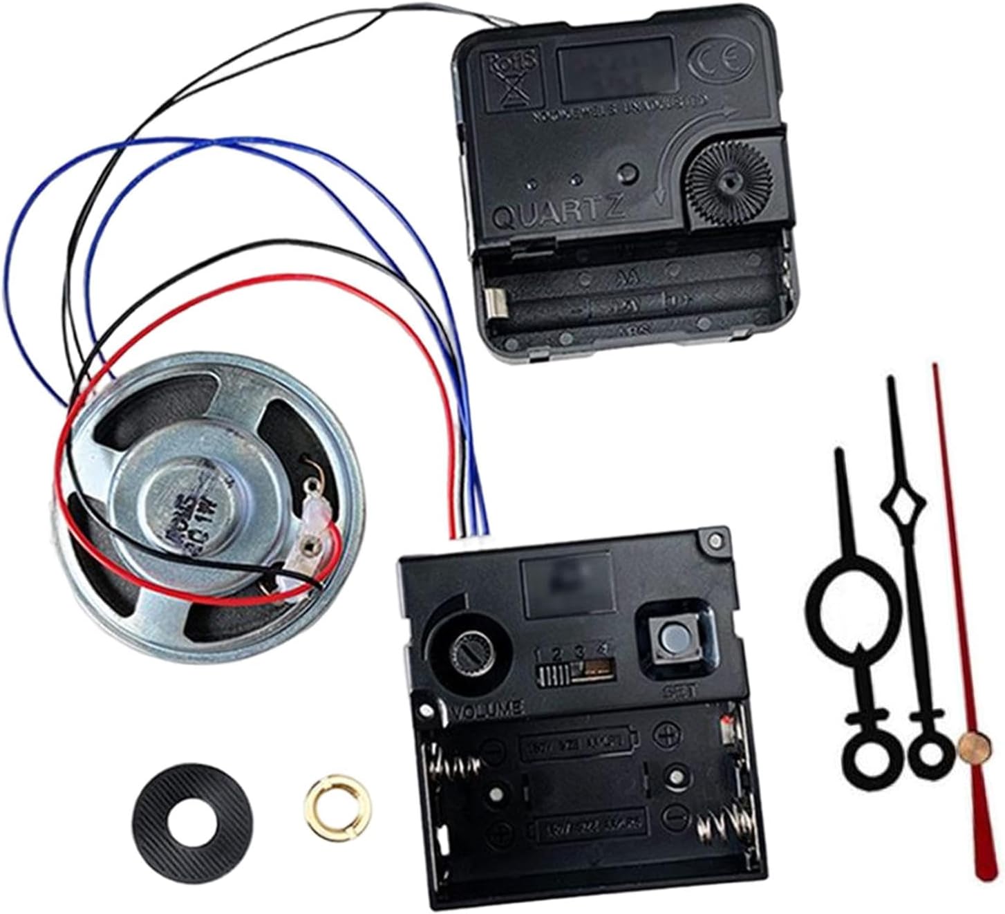 Amazon.com: Gazechimp DIY Wall Clock Movement Mechanism with Chime ...