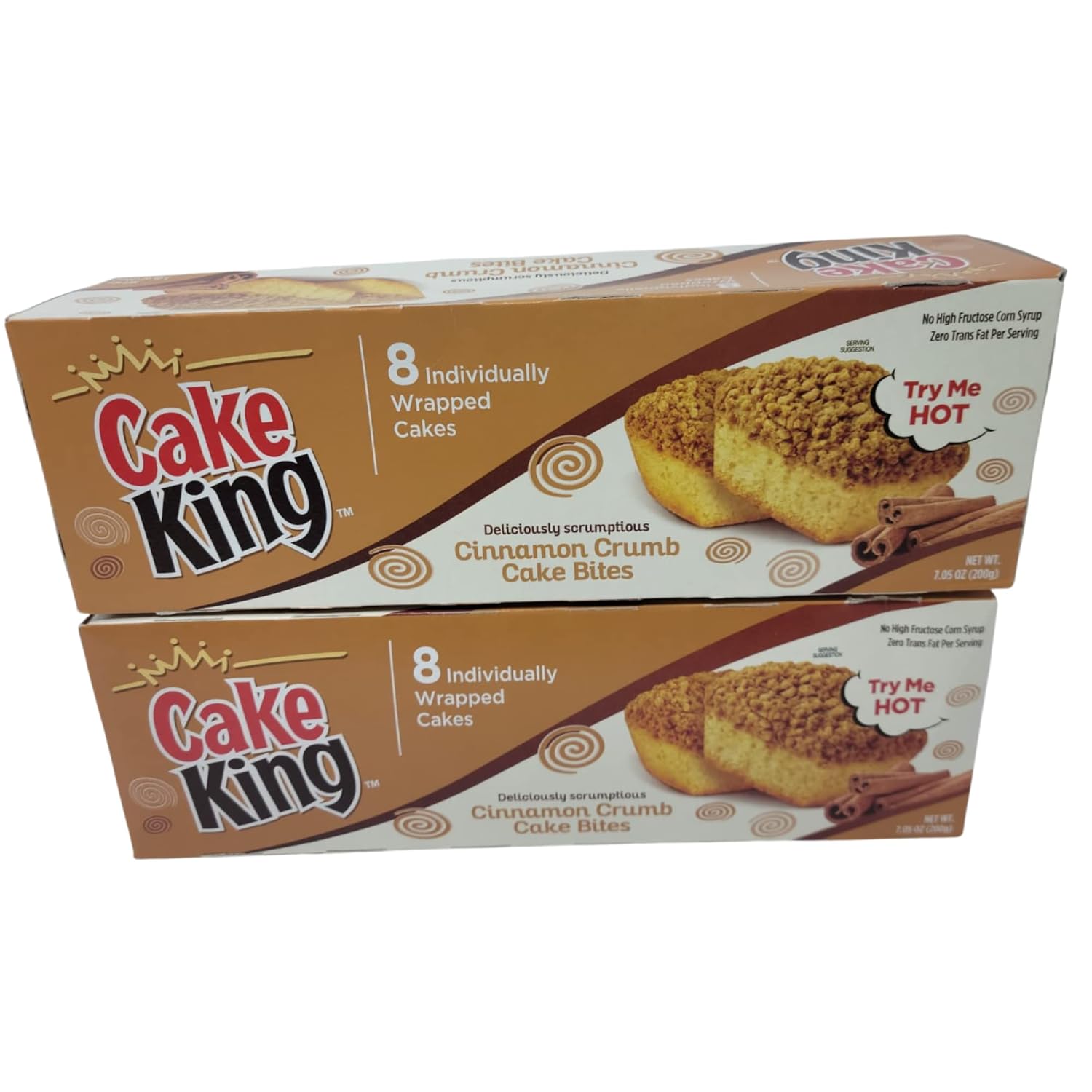 Amazon.com: LSM Cake King Cinnamon Crumb Cake Bites, No Artificial ...