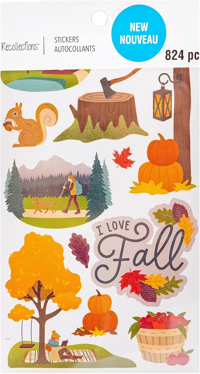 Amazon.com: Recollections Fall Stickers