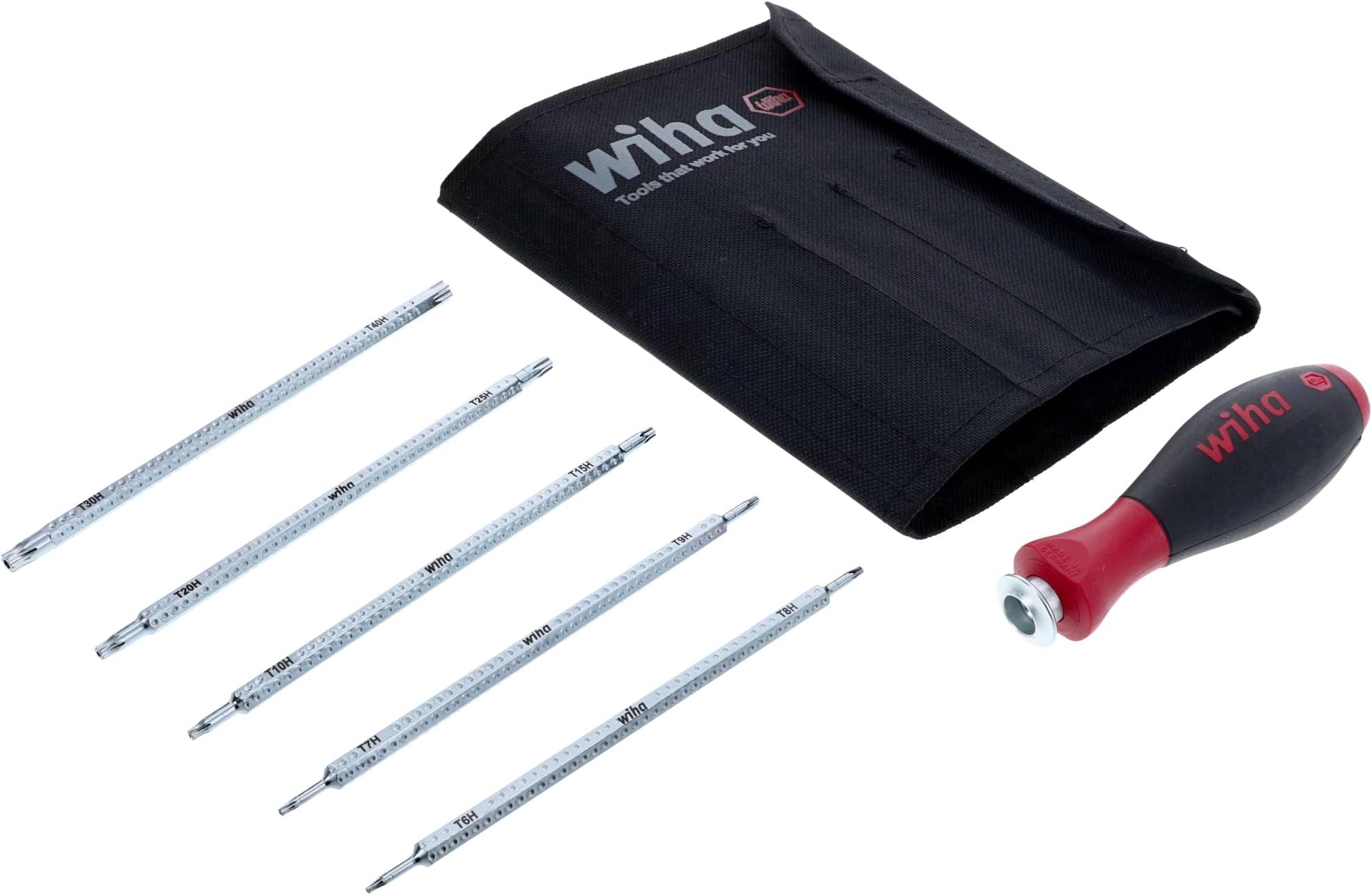 Wiha 28197 Driv-Loc VI Interchangeable Blade Set, Torx, 6 Piece - Knife ...