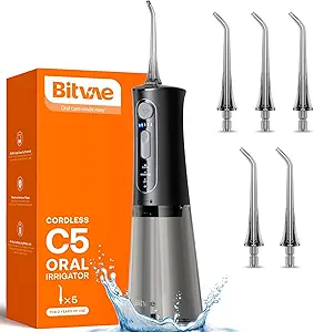 Bitvae C6 Water Flossers for Teeth - Cordless Water Dental Flosser ...