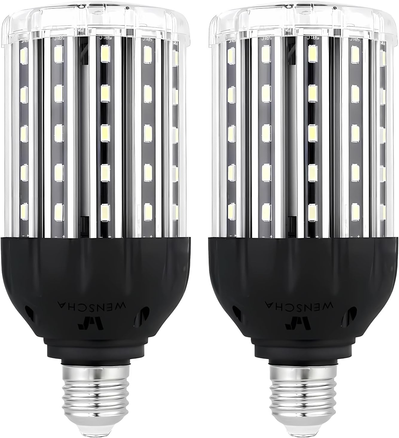2 Pack 60W Led Corn Bulb 500W Equivalent, 5500 Lumen 6500K Cool ...