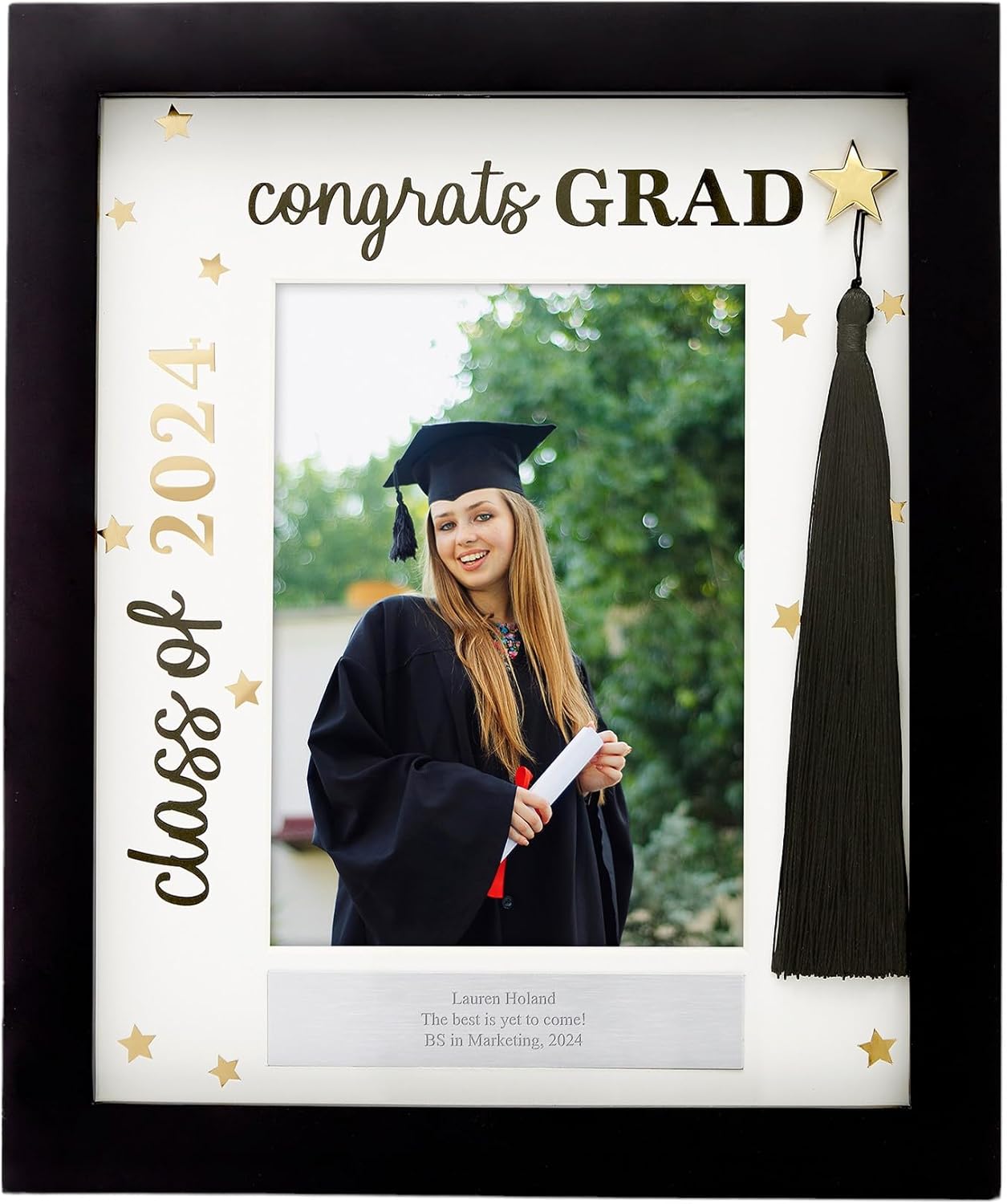 Amazon.com - THINGS REMEMBERED 2024 Graduation Tassel Frame (Free ...
