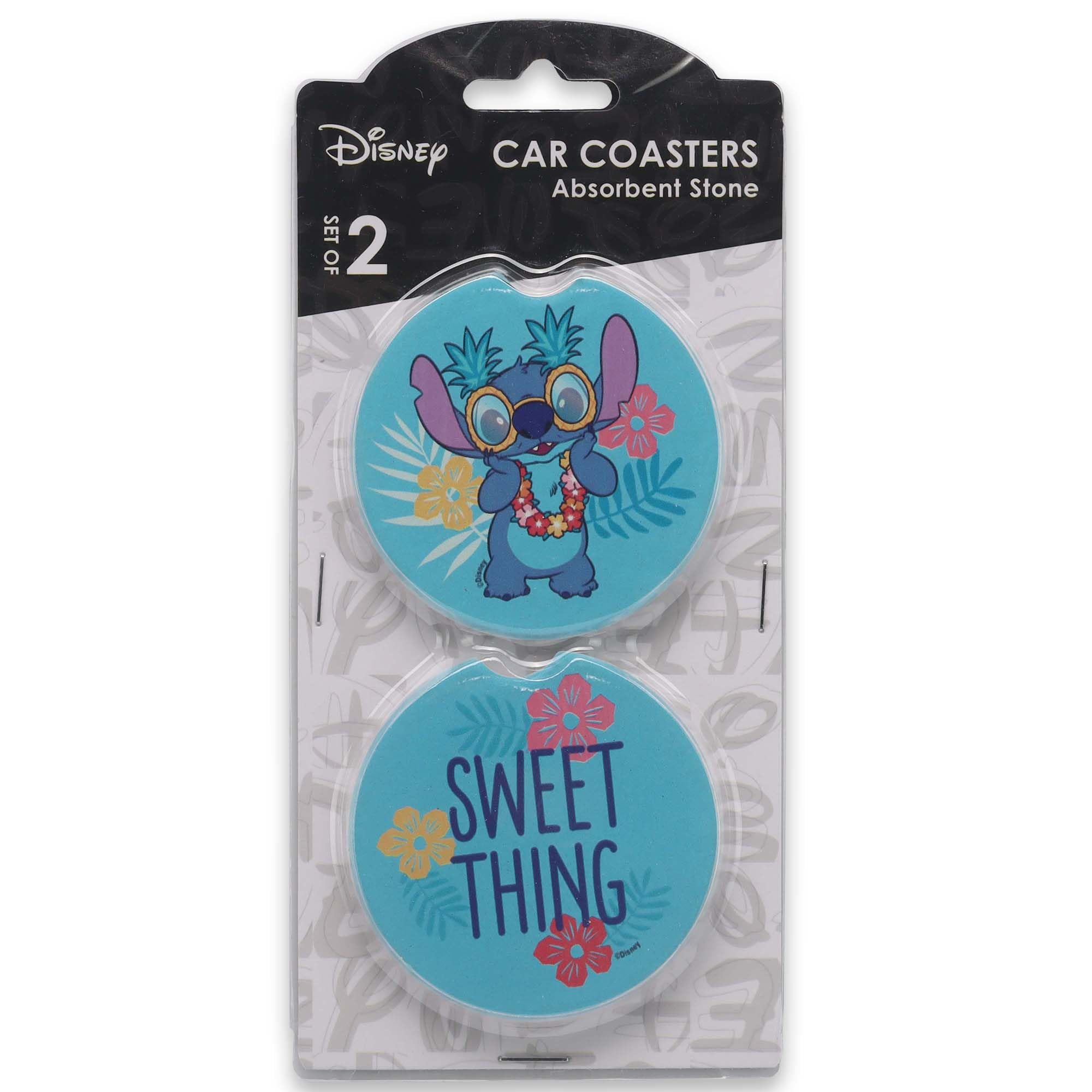 Amazon.com: Disney Lilo and Stitch Sweet Thing Ceramic Car Coasters ...