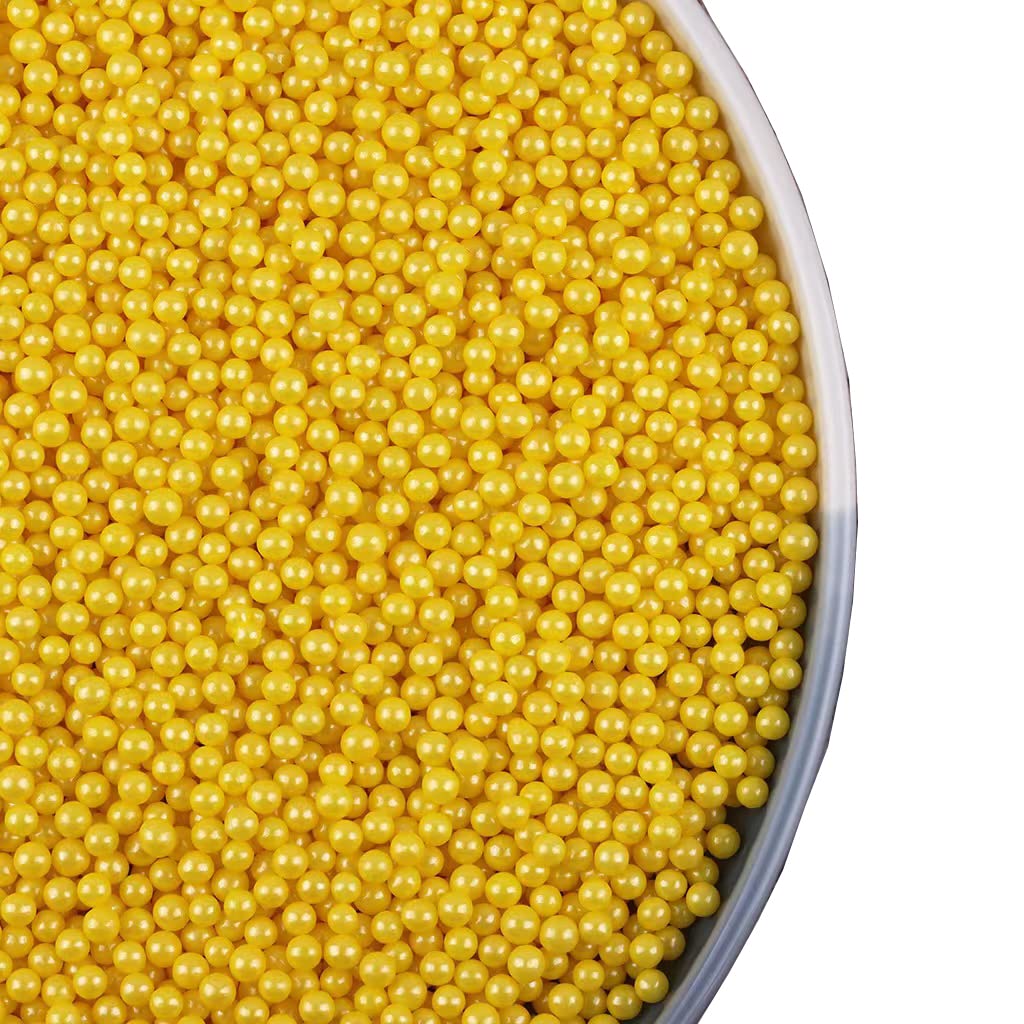 Snapklik.com : Yellow Sprinkles Edible Pearl Sprinkles,Cake ...