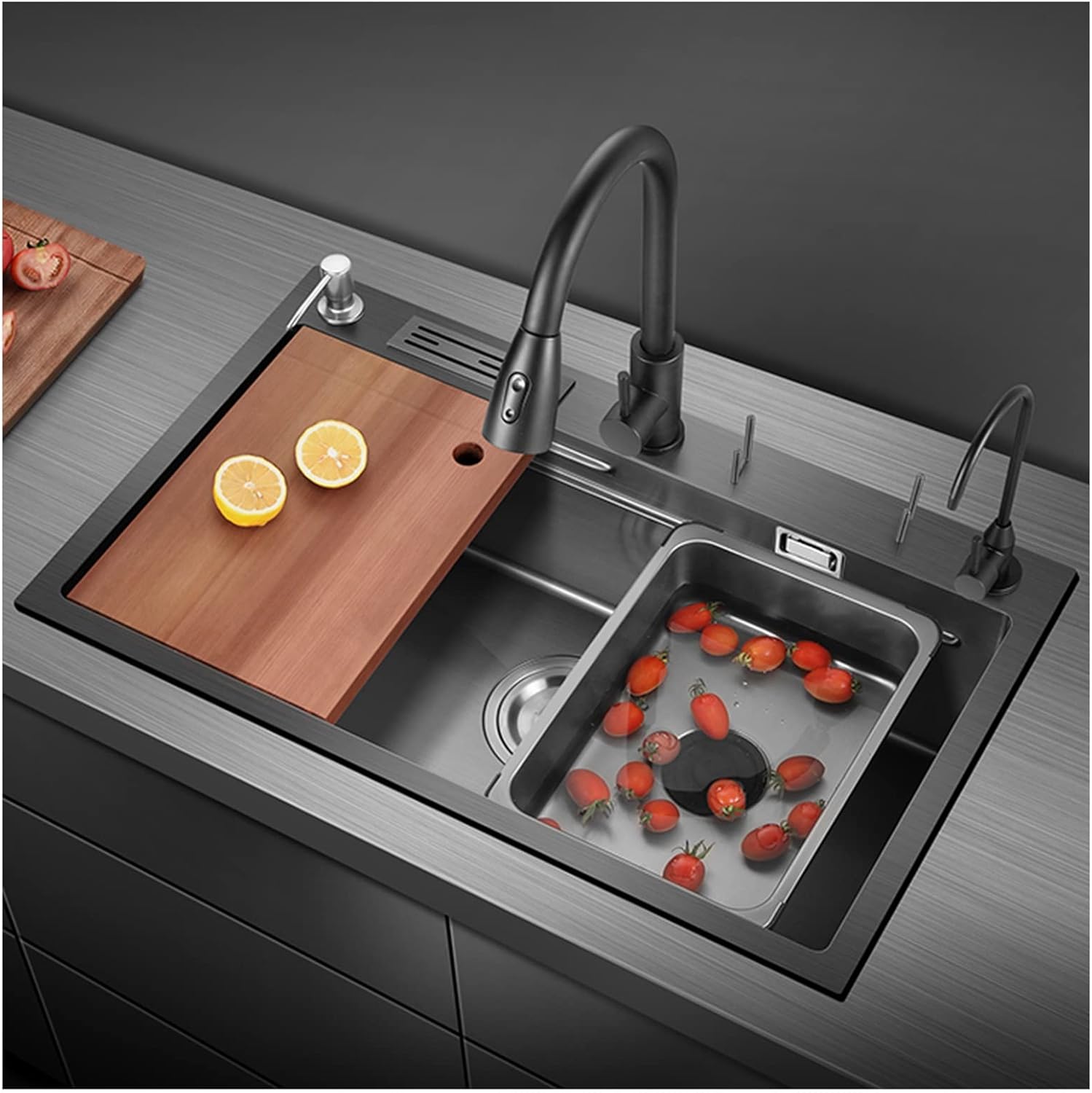 PhIree Drop-in or Undermount Single Bowl Kitchen Sink for Courtyard ...