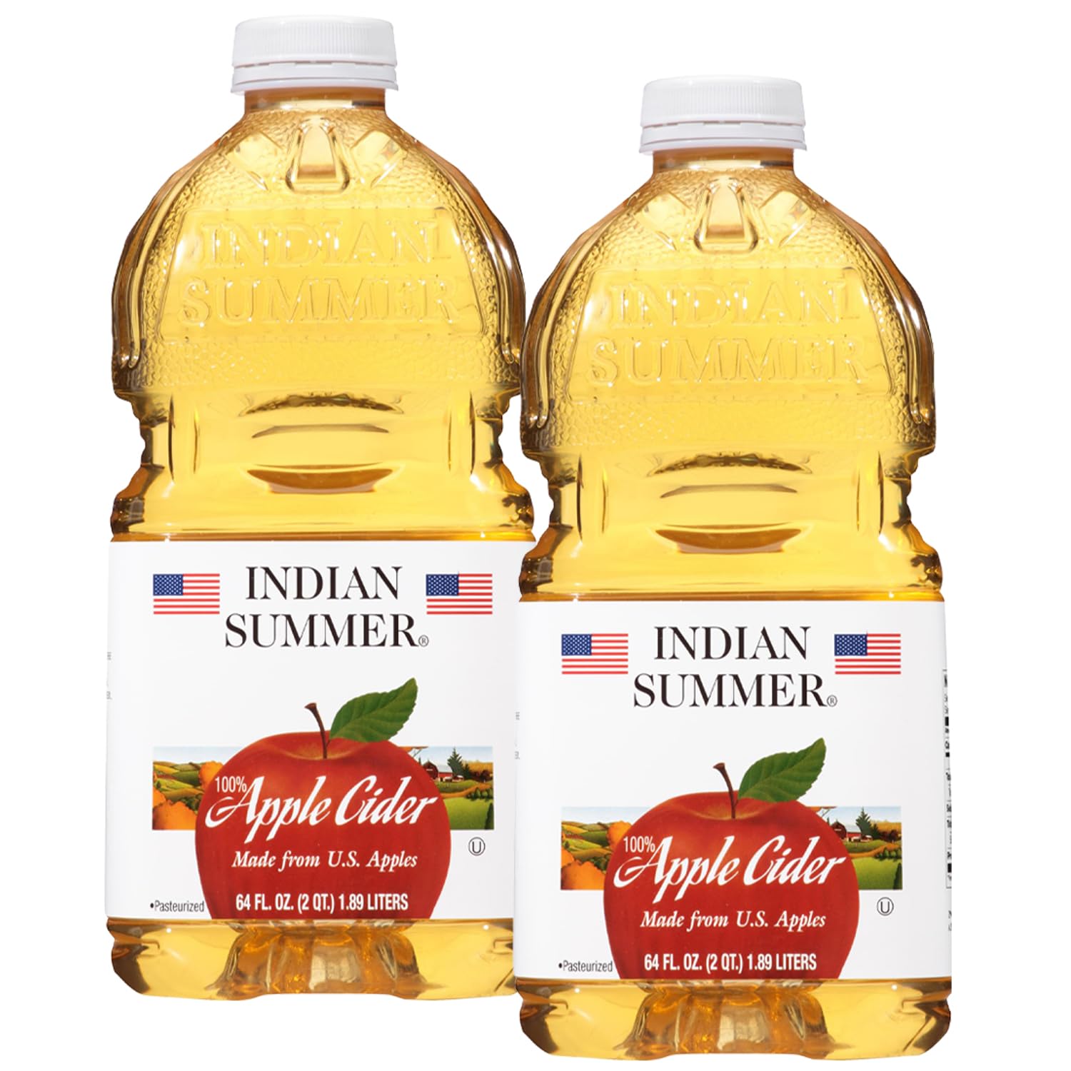 Amazon.com : Indian Summer Tropical Flavored Apple Juice, All Natural Fruit Juice, Made with US ...