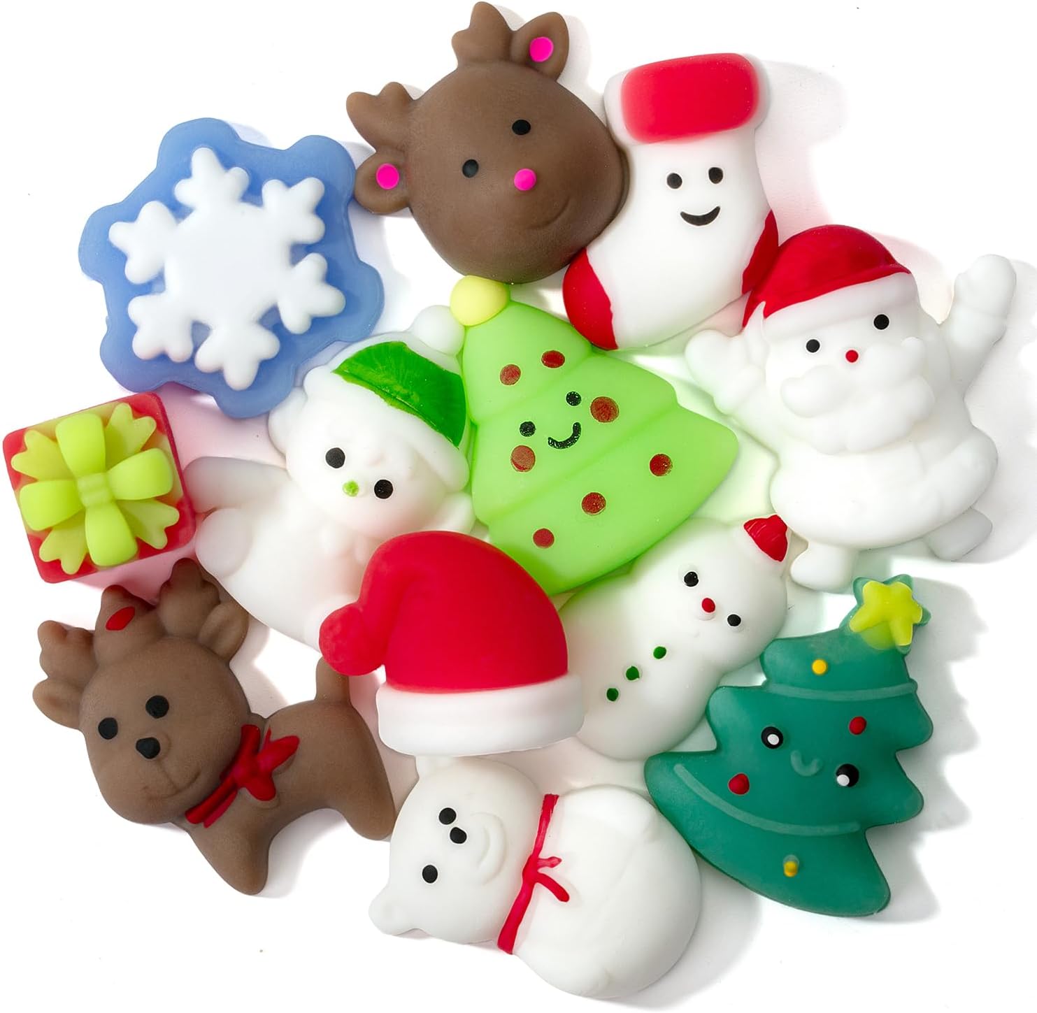 Amazon.com: Mr. Pen- Christmas Squishy Toys, 12 pcs, Holiday Squishies ...