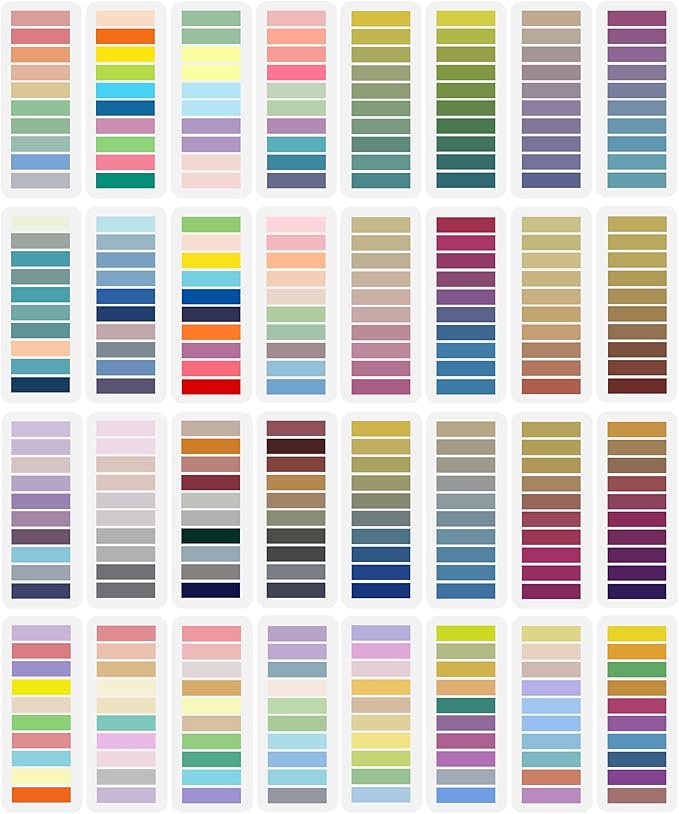 Amazon.com : 6400pcs Book Tabs for Annotating Books, Sticky Tabs ...