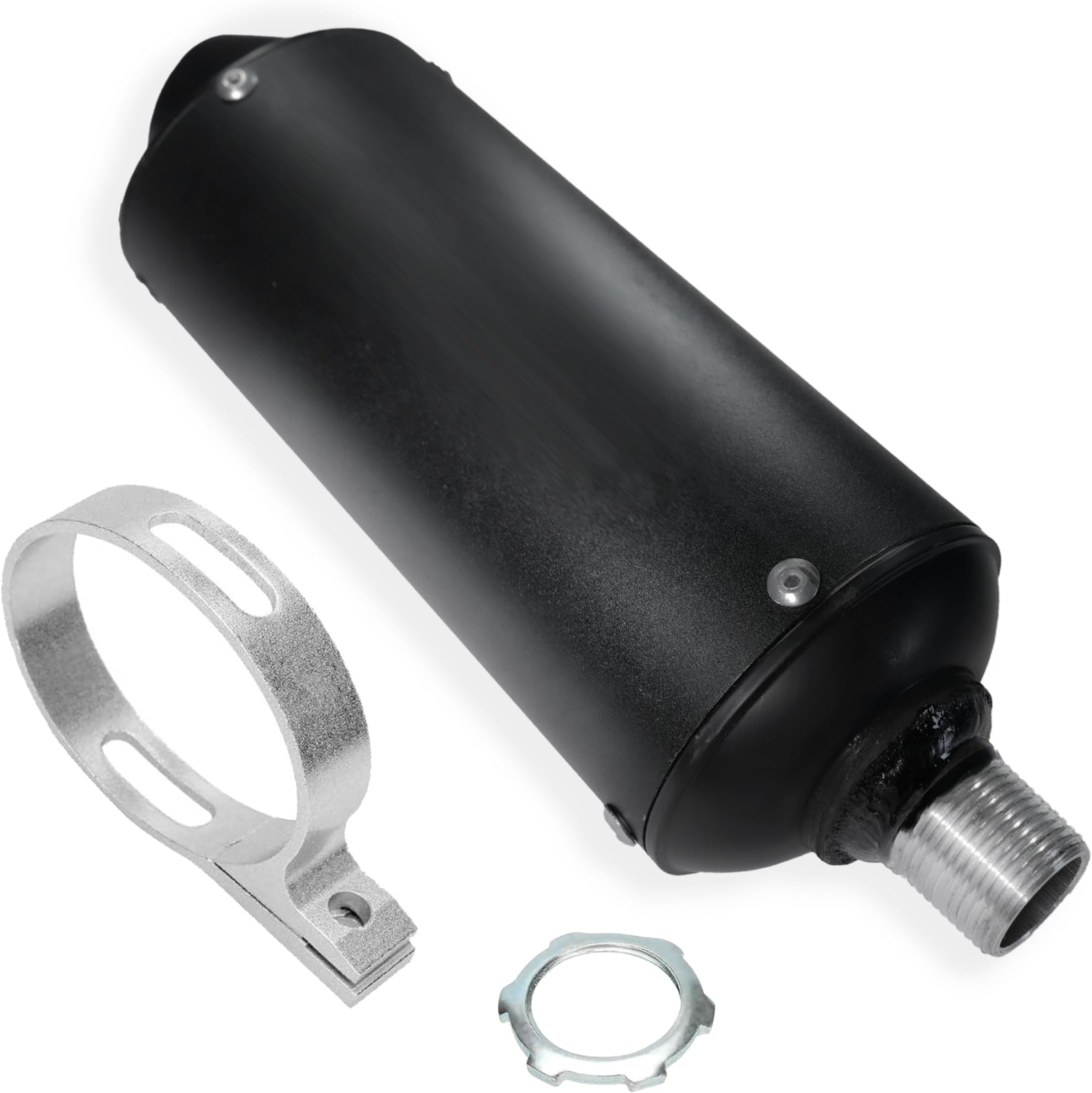 Amazon.com: ARSPORT 1" NPT thread Muffler 304 Stainless Steel for ...